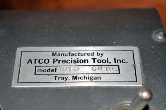 Atco 6" Motorized Bench Center with Case