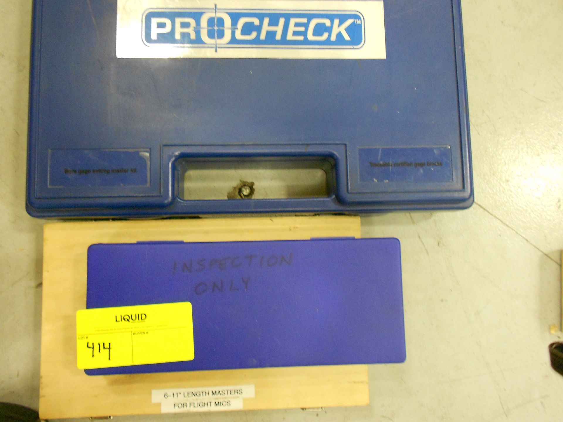 ProCheck Model: 1 x Gage Set, 2 x Measuring Tools