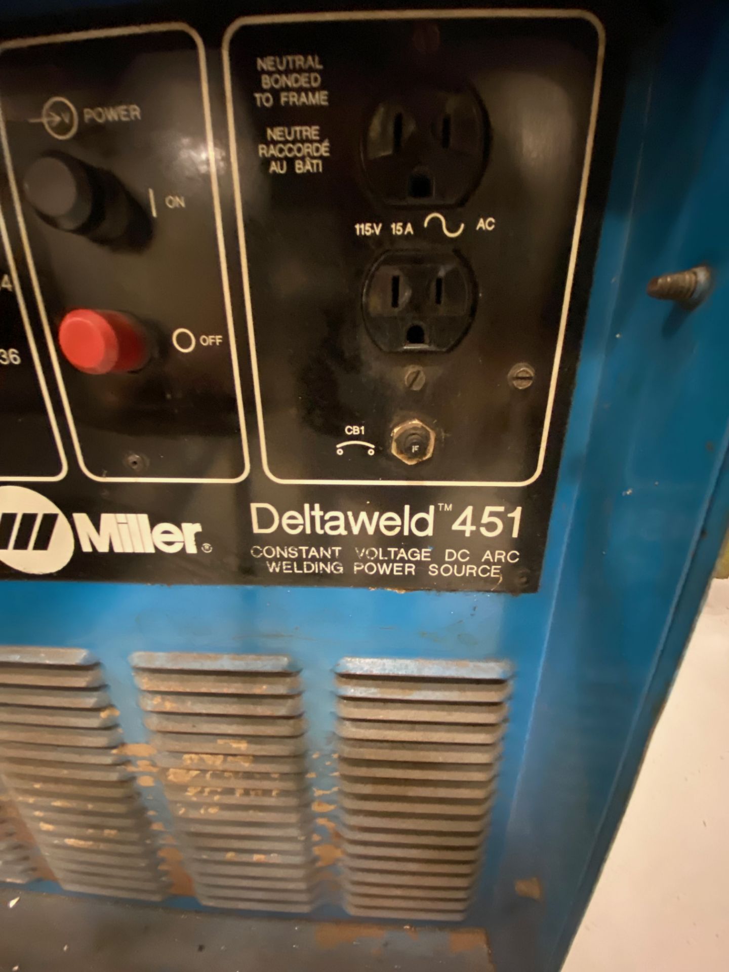 Miller Model: Deltaweld 451 Welder