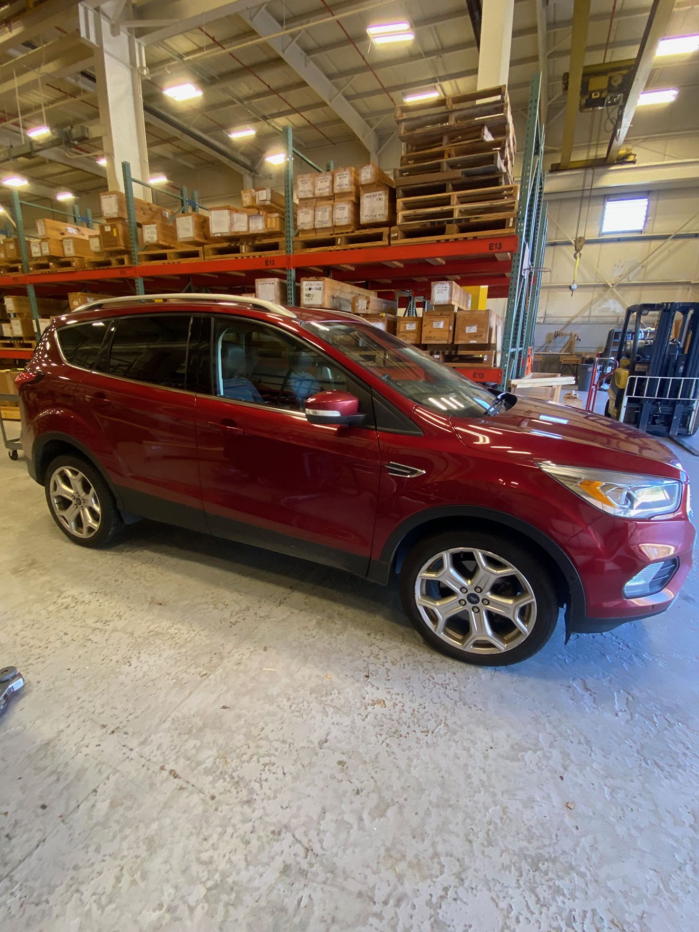 2019 Ford Model: Escape SR/ VIN: VIN 1FMCU9J98KUA32558, Red Ford Escape ...