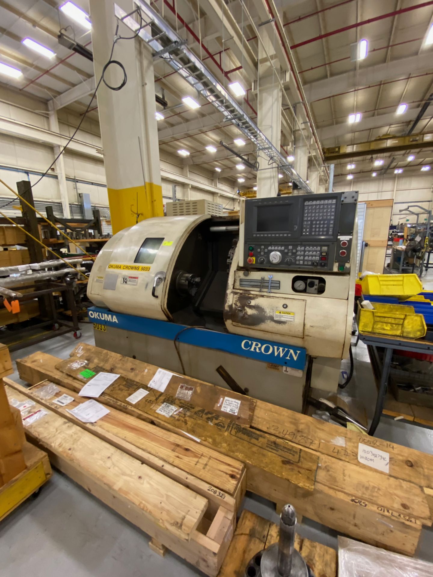 Okuma Model: 762 S SR/ VIN: 9100277, CNC Mill w/ multi-station turret ...