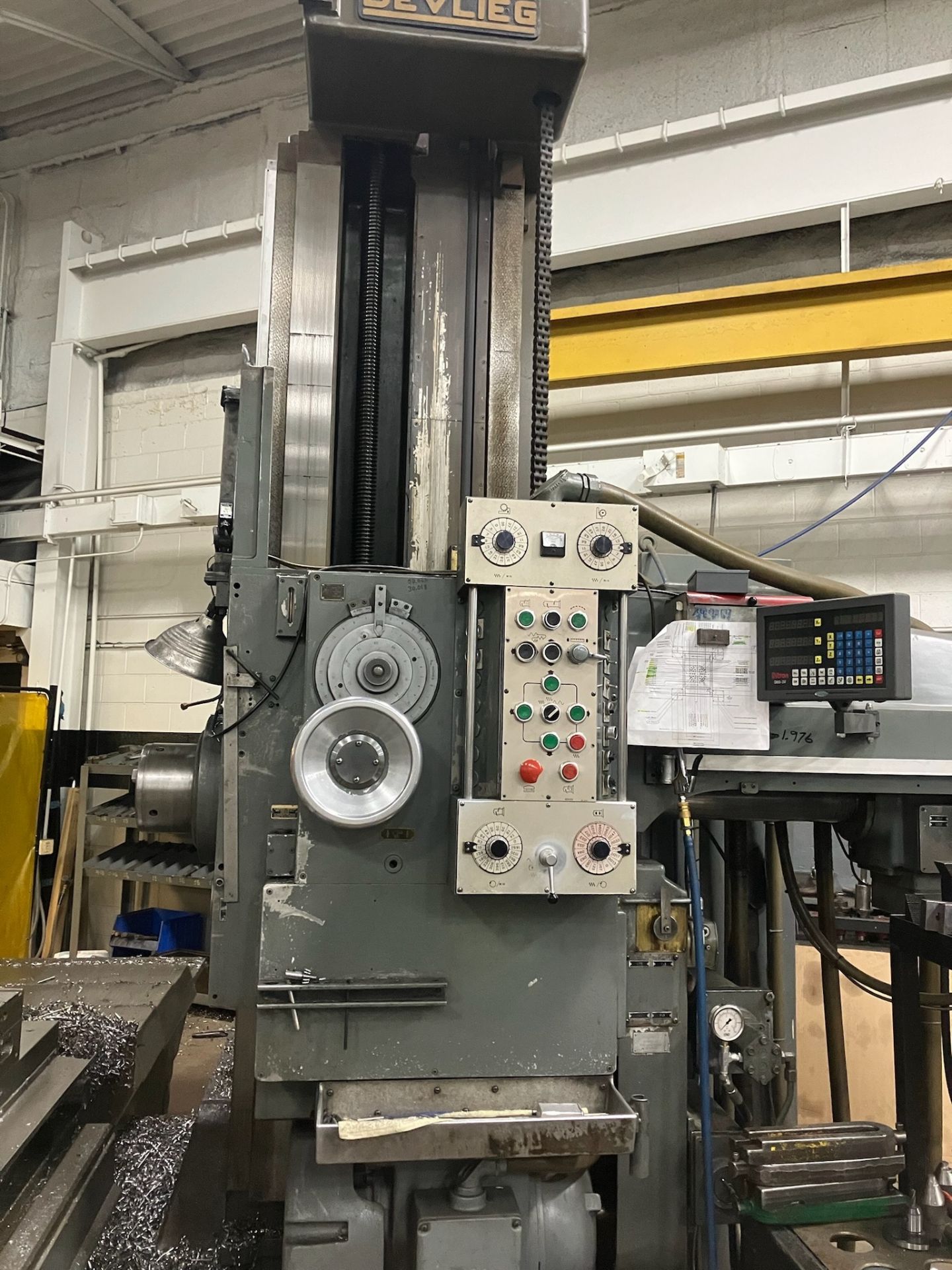 Devleig Spiramatic Jigmill Model 43K-72, Serial 10068 (includes ...