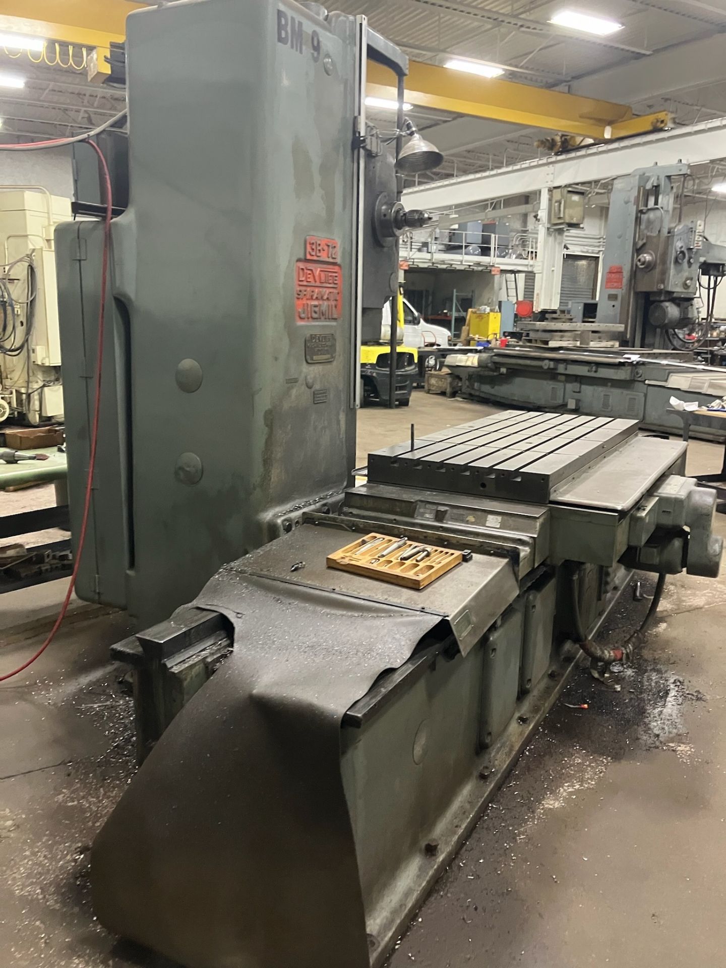Devleig Spiramatic Jigmill Model 3B-72, Serial 16-250