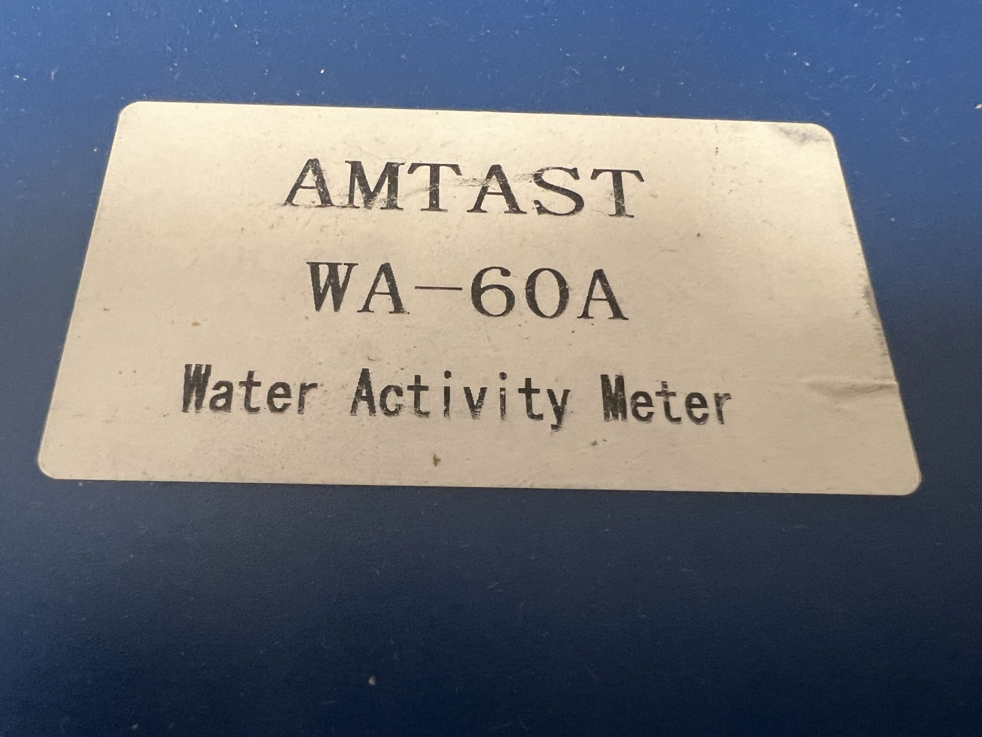 AMTAST WA60A Water Activity Meter Range of 0.00–1.00 aw, ±0.02 aw ...