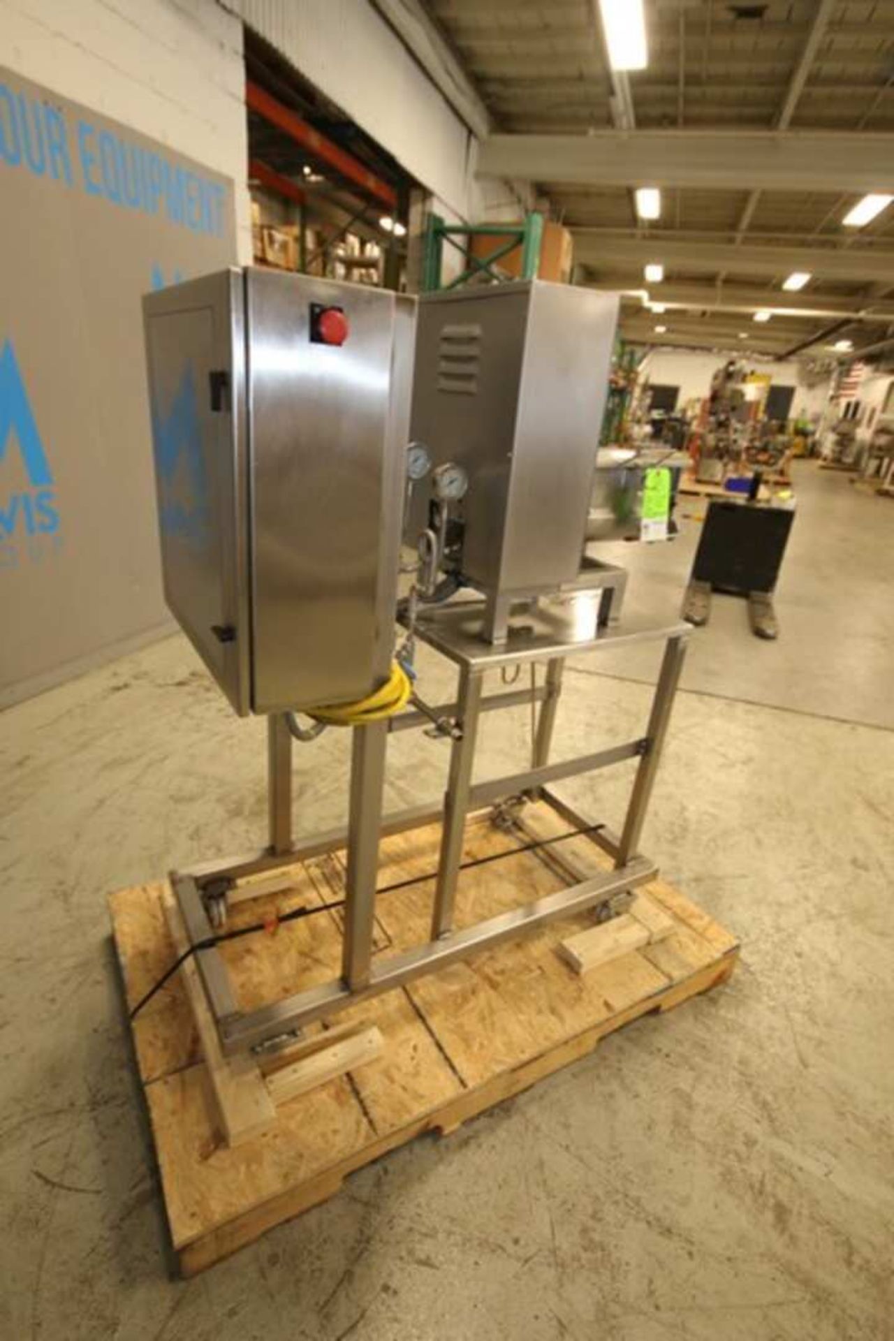 Custom Stainless Equipment Company R&D Jacketed S/S Dual Auger Mixer ...