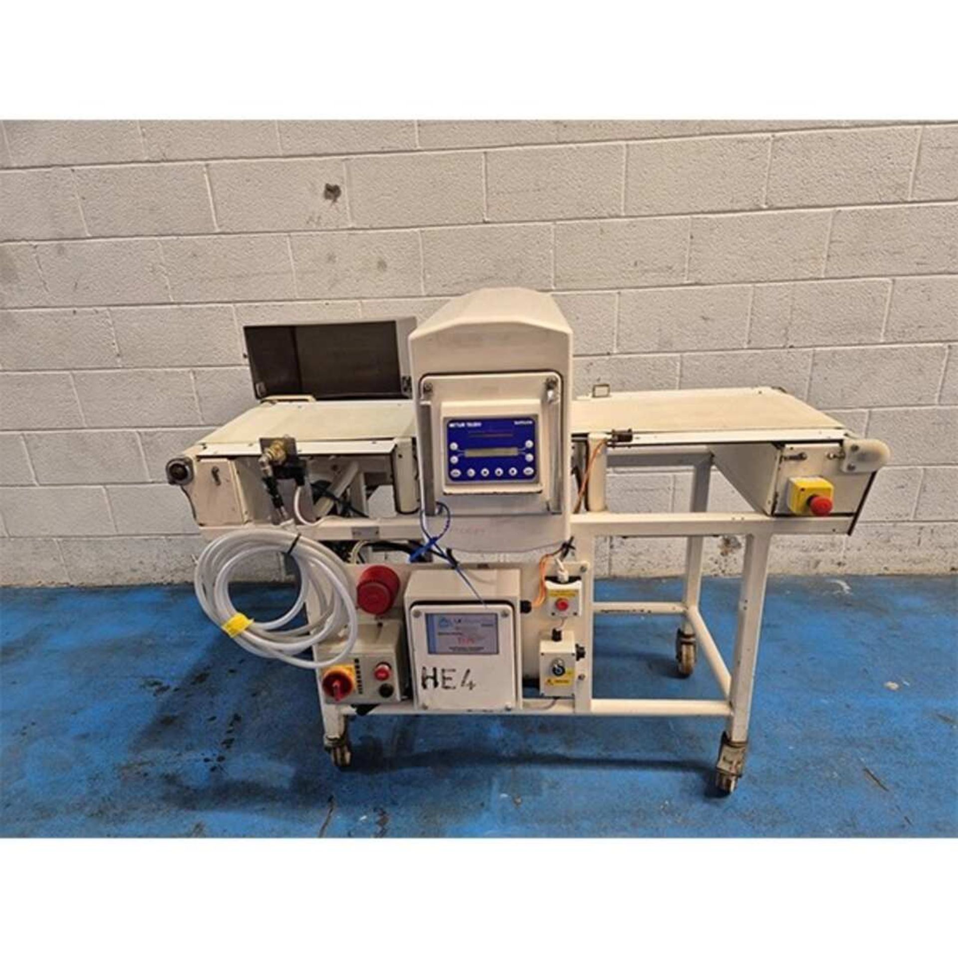 Safeline Metal Detector, Air Blast Reject, Aperture 13.7 W x 6.1" H ...