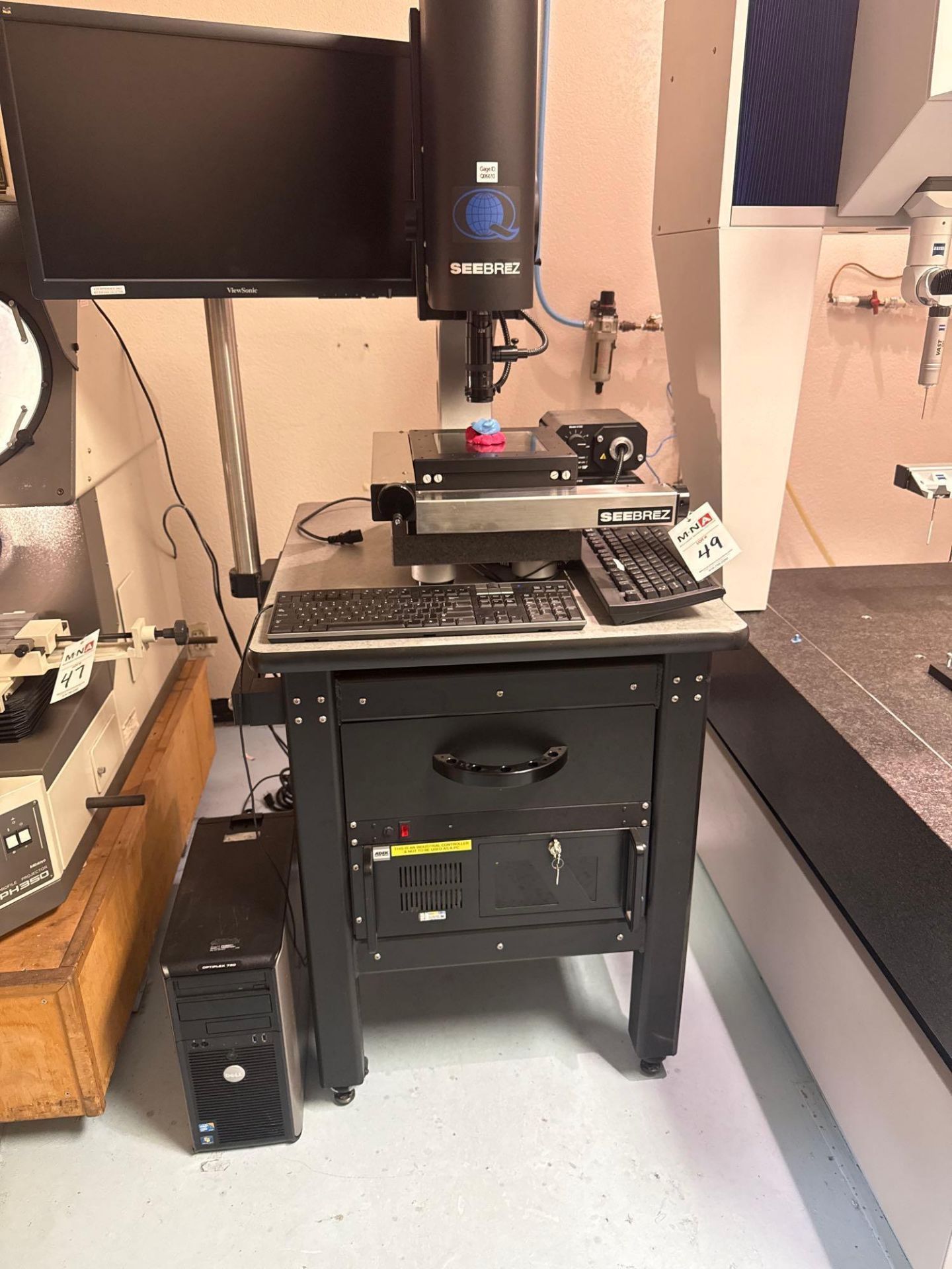 QM SeeBrez SB666 & Micro-Vu Sol 311 Video Inspection Machines