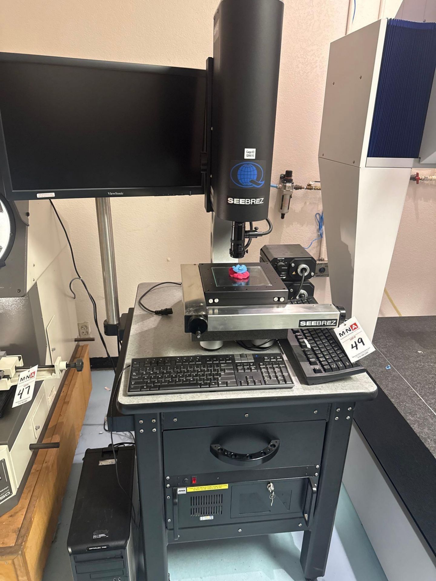QM SeeBrez SB666 & Micro-Vu Sol 311 Video Inspection Machines
