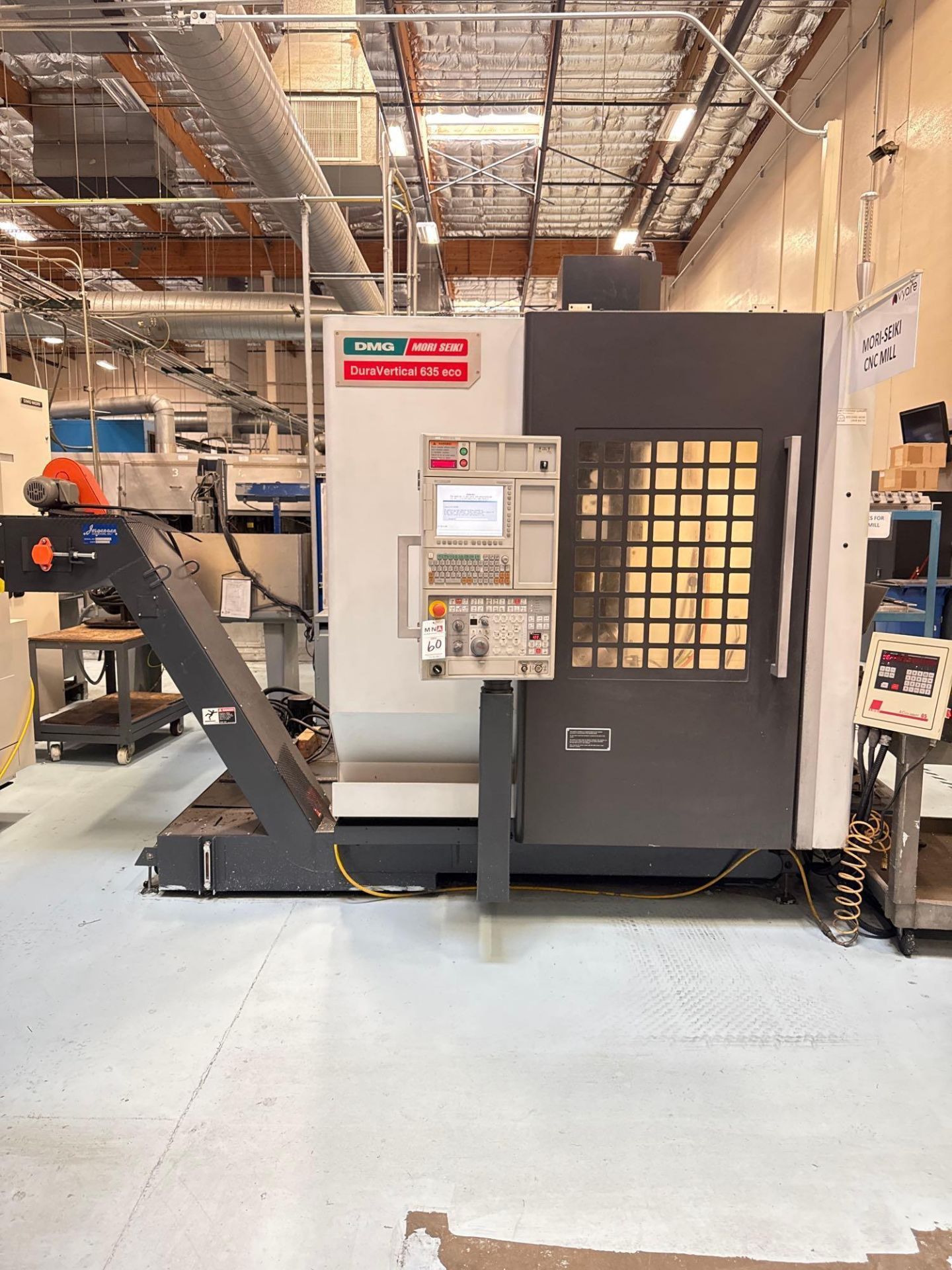 { Group of lots: 60, 61 } DMG Mori Dura Vertical 635 ECO 4 Axis VMC ...