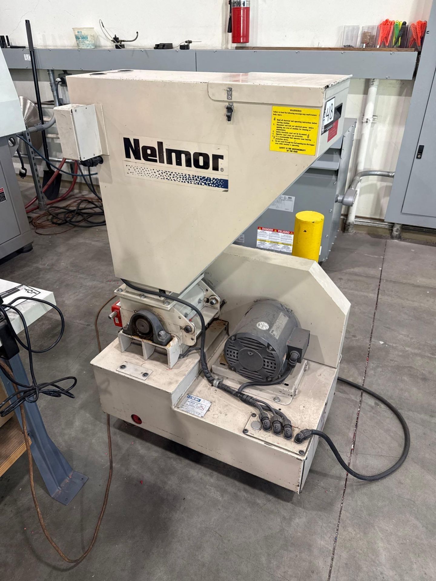 Nelmor G68 Granulator, s/n 97C00131 (Located in Valencia, CA)