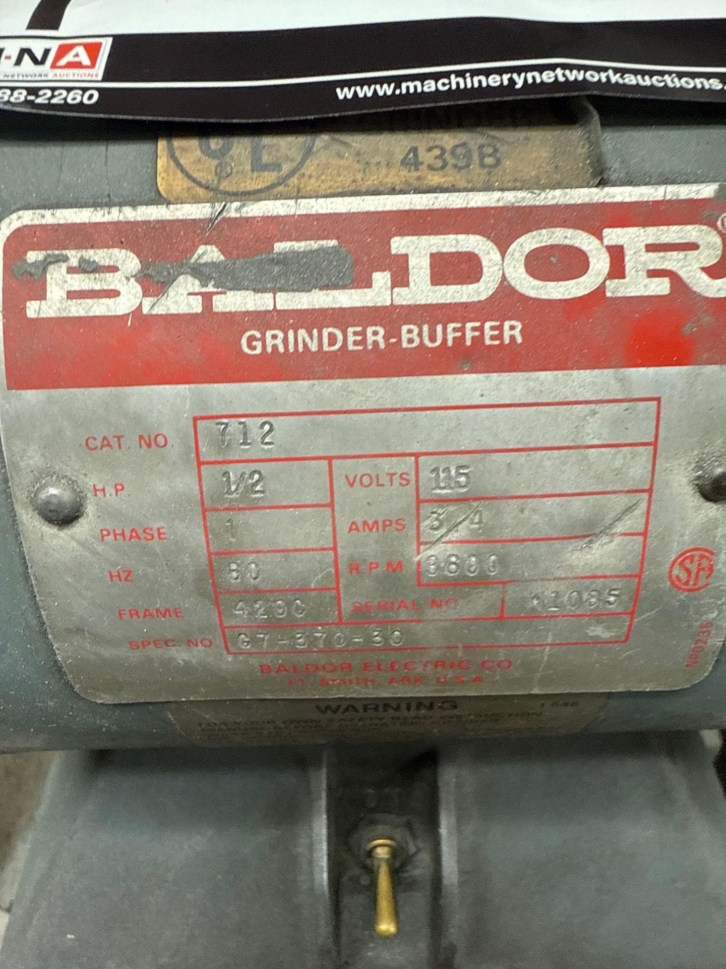 Baldor Double End Grinder