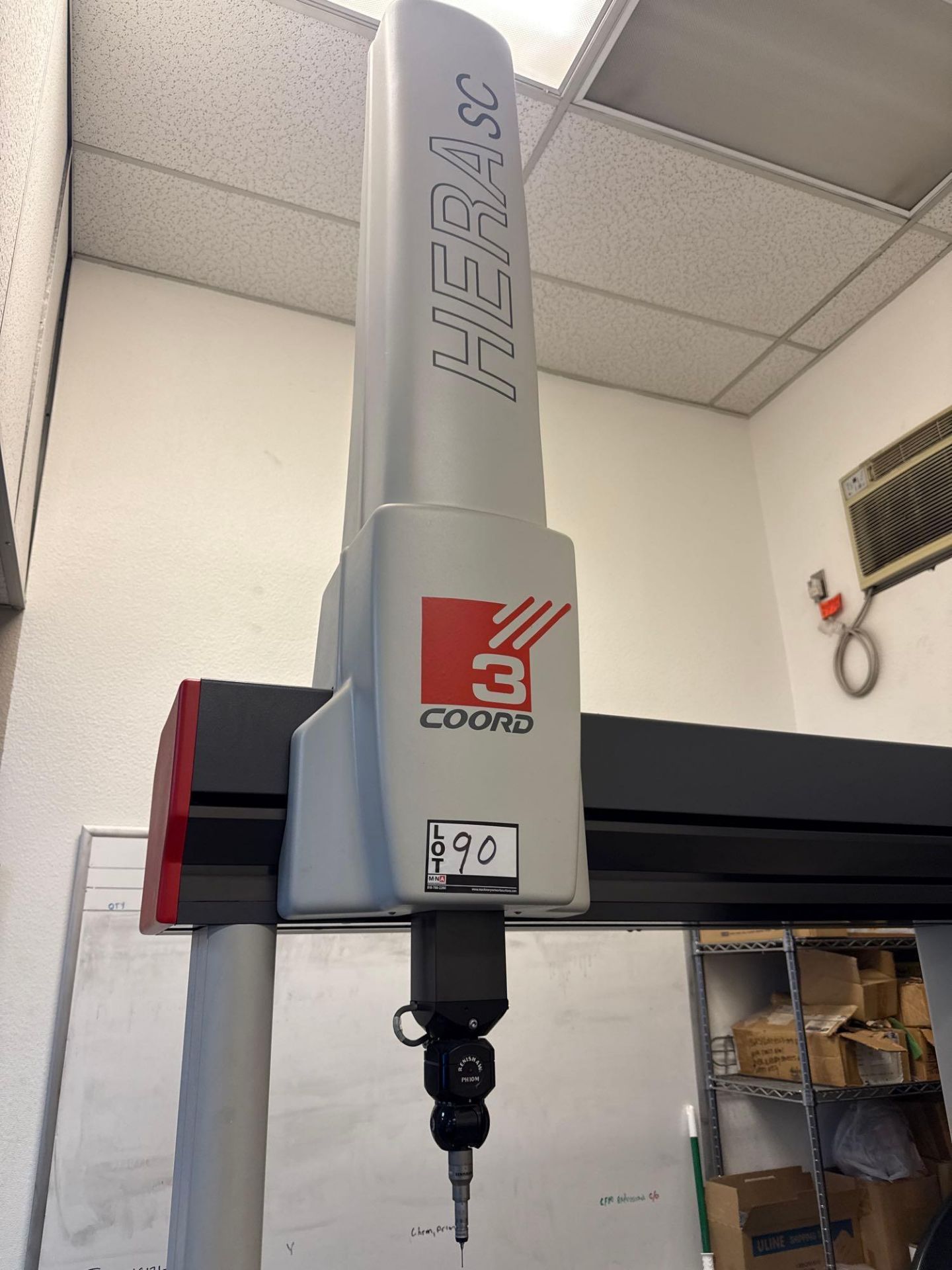 Coord 3 Hera SC 20-10-9 Coordinate Measuring Machine, Renishaw PH10M ...