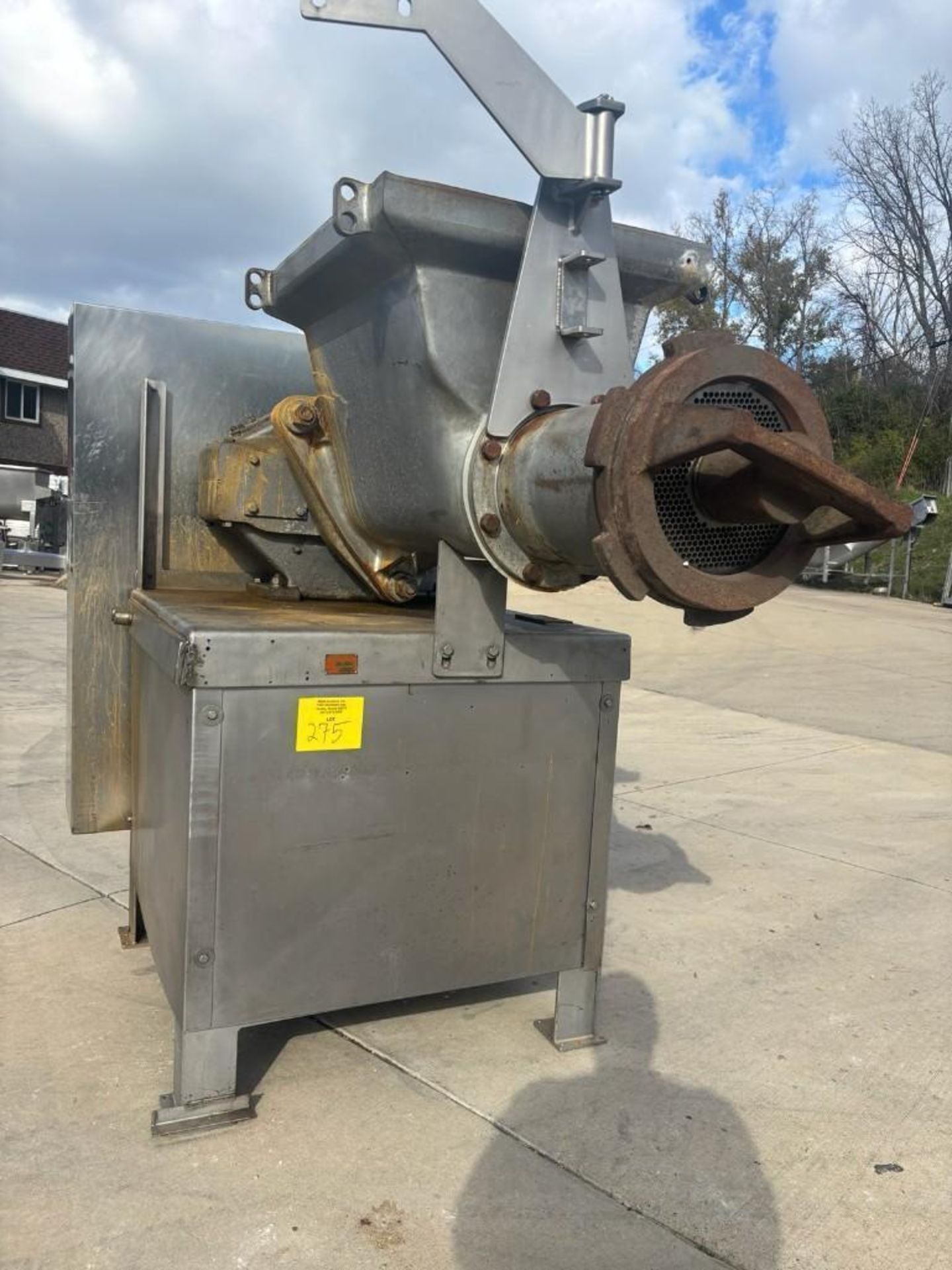 Weiler Grinder, Mdl. 1109 B, HP: 100, Gearbox: 1398 5HB. For rigging ...