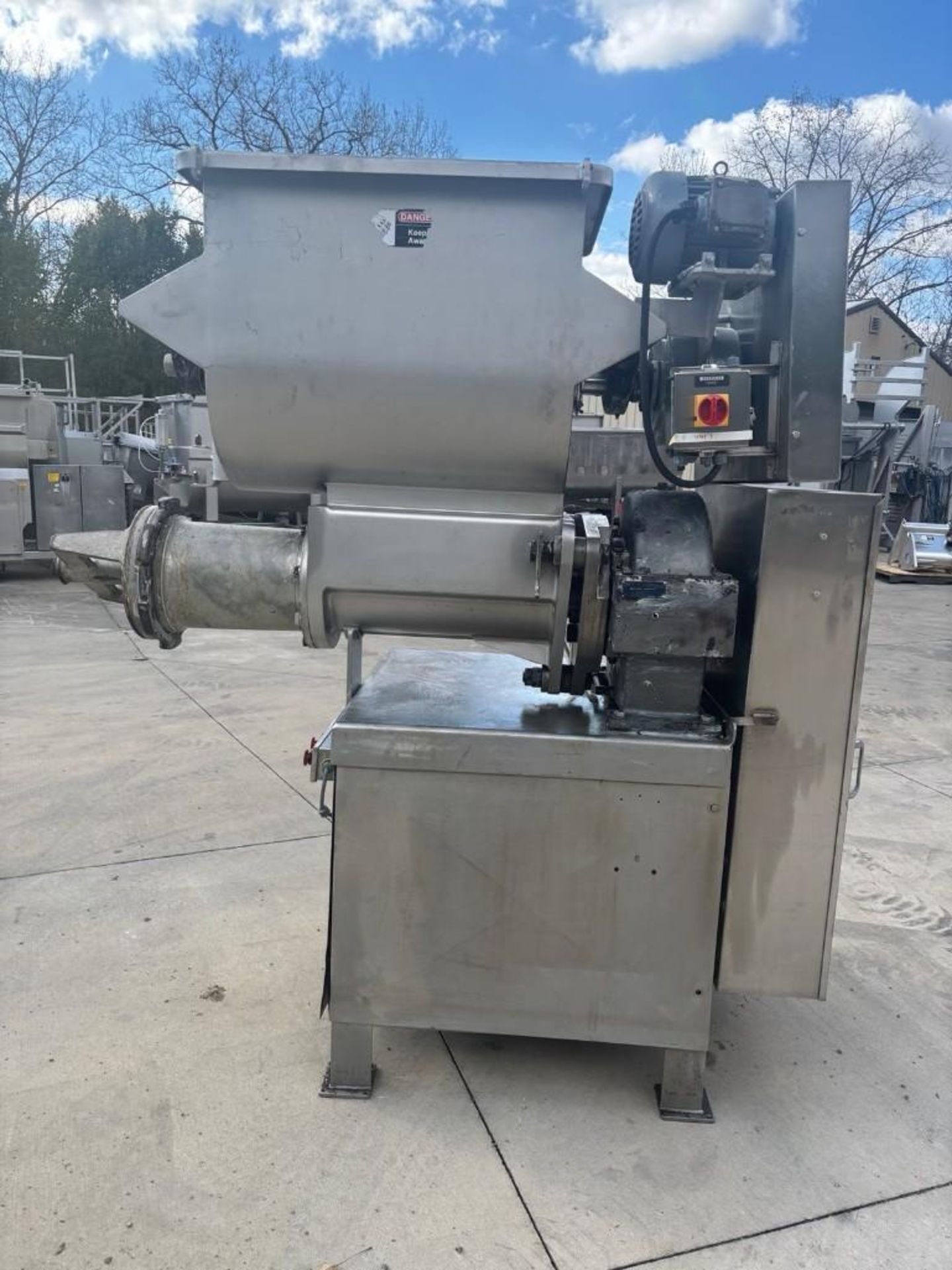 Weiler 1109 Agitated Grinder, Mdl. 1109 AG, Sn. 86 110, Gearbox: 1992 ...