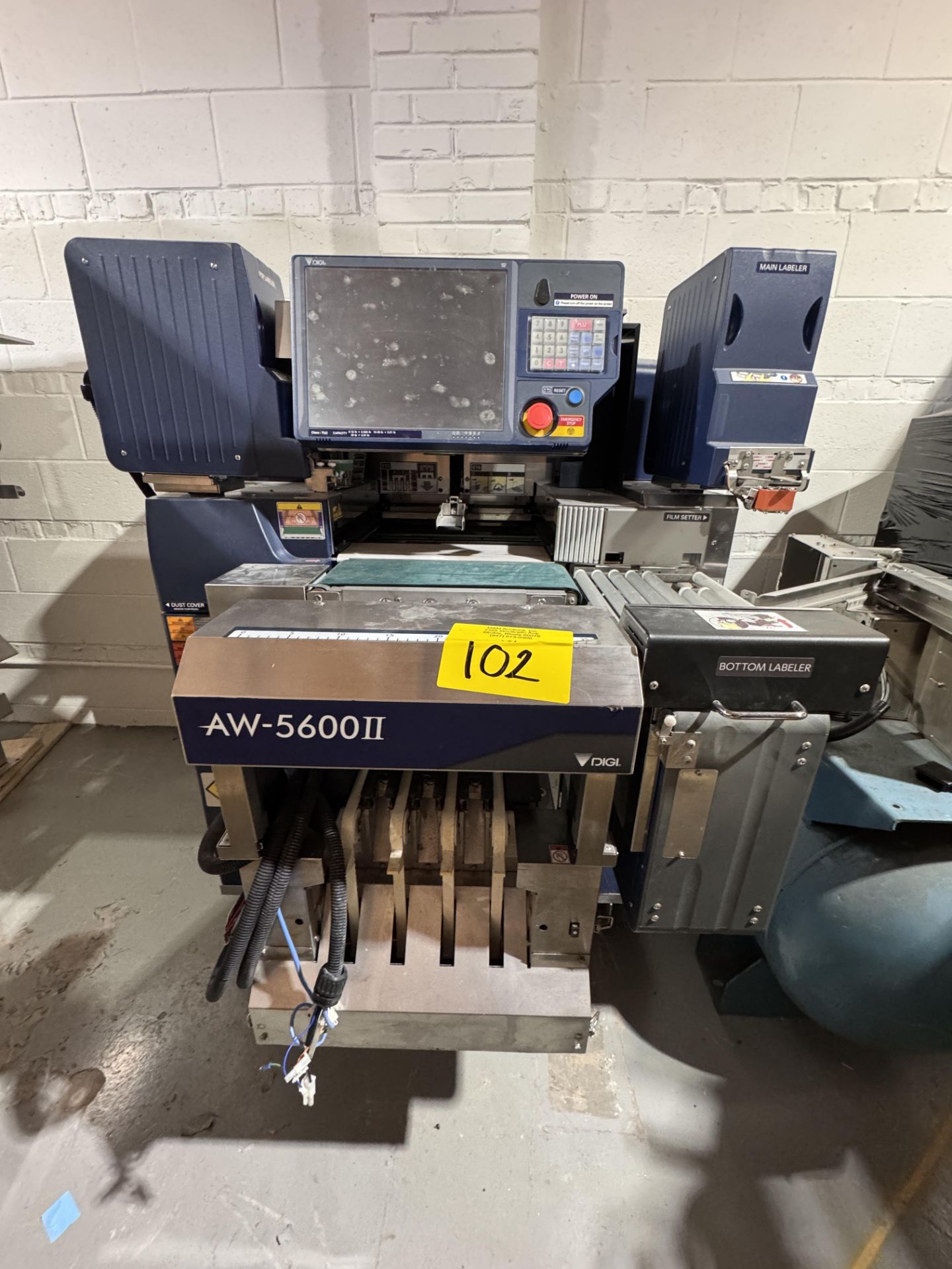 Digi Europe, Mdl. AW-4600 Overwrap Packaging Machine, 208/240V/3PH/60Hz ...