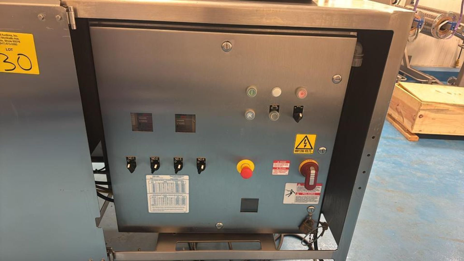 Urschel E TranSlicer, SN 307, 480V/3PH/60HZ. Includes Crinkle Cut Slice ...