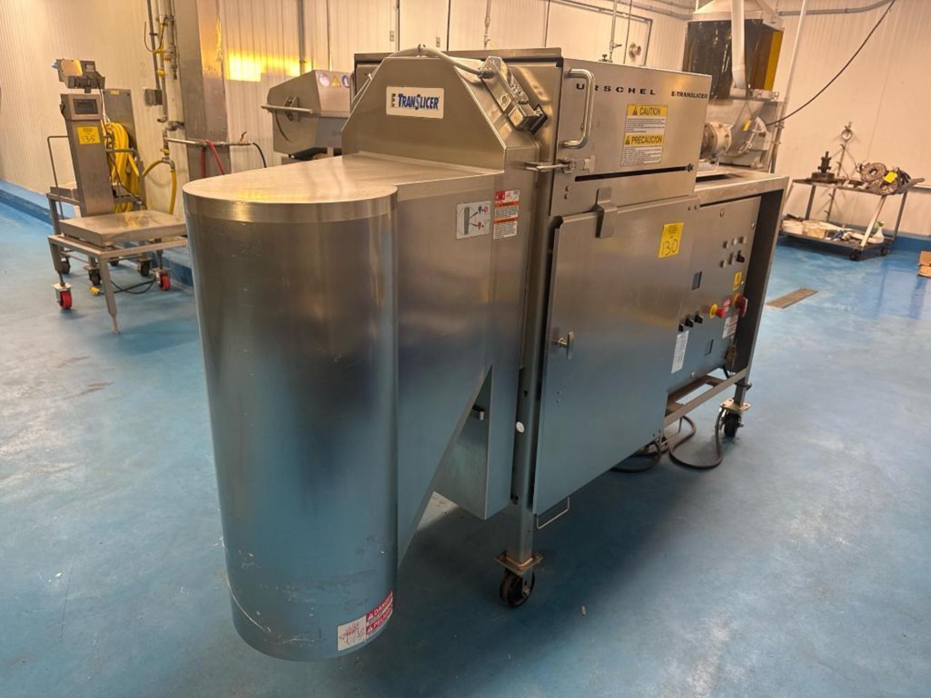 Urschel E TranSlicer, SN 307, 480V/3PH/60HZ. Includes Crinkle Cut Slice ...