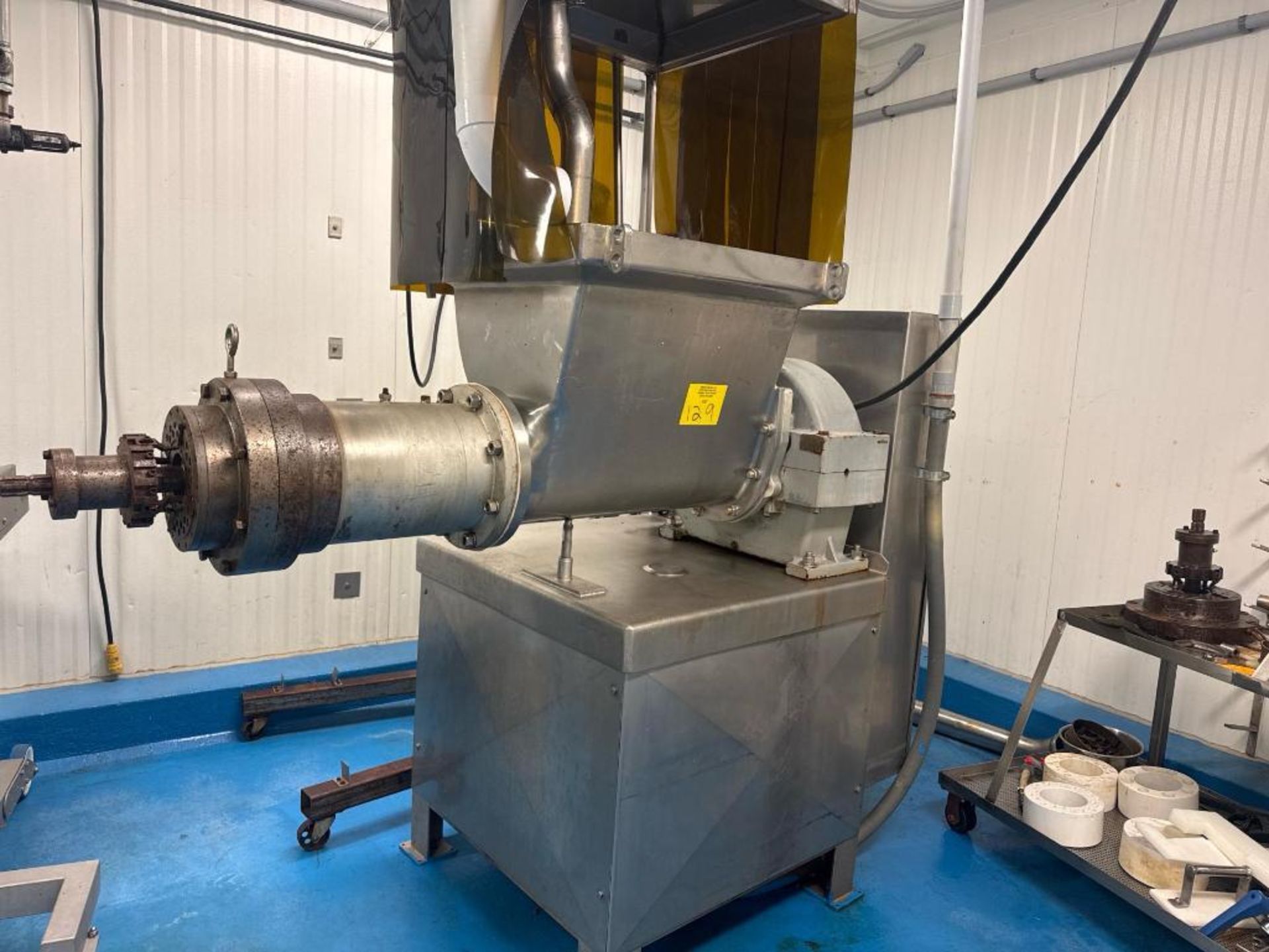 Modified Weiler 1109 grinder into an extruder. 1992-5HA gearbox ...