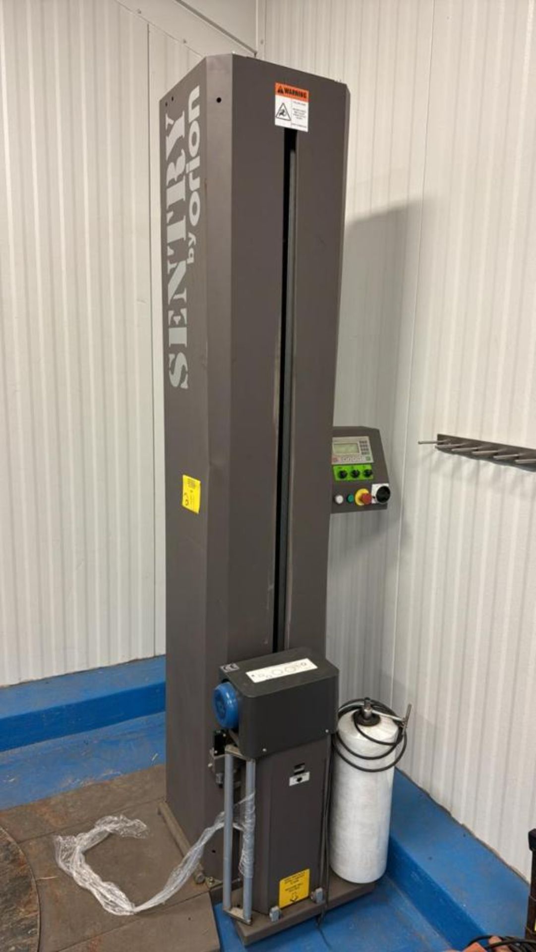 Orion Pallet Wrapper, Model Sentry, SN V-2277, 110V/1PH/60HZ. OD: 168 ...