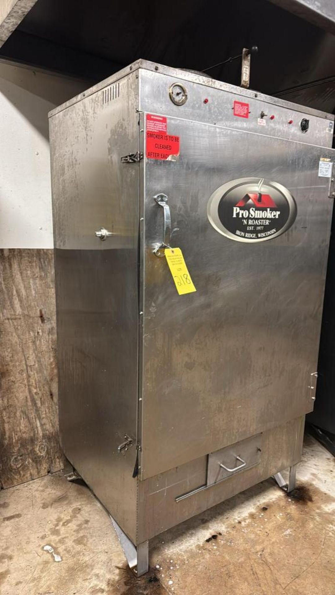 Pro Smoker 'n Roaster Smokehouse, Model 300 SS, Year: 2014, 220V/1PH ...