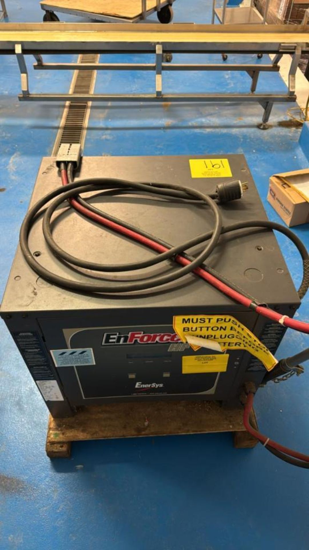 Enforcer Battery Charger, Model EH3-18-1200, SN KI120567, 480V/3PH/60HZ ...