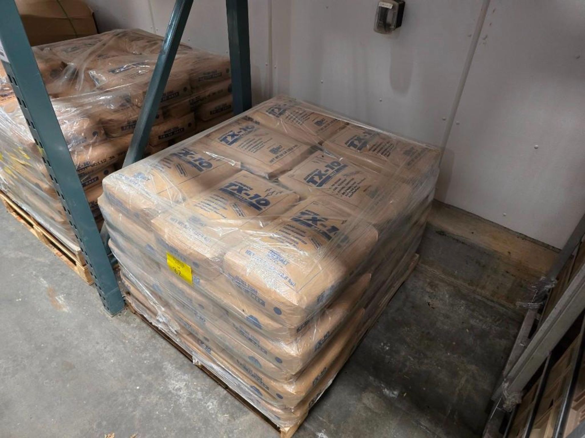 Pallet of Superior TX-10 salt with approximately (49) 50 Lb. bags. For ...