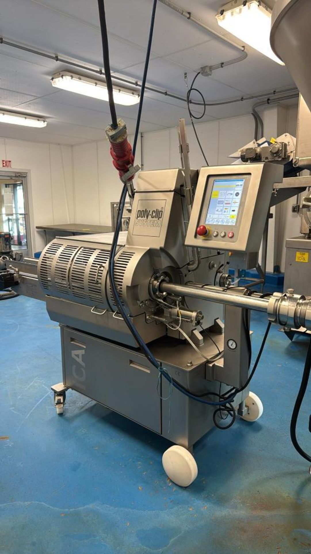 Poly Clip ICA Chub Machine, SN 1895/21, Year: 2021, 480V/3PH/60HZ ...