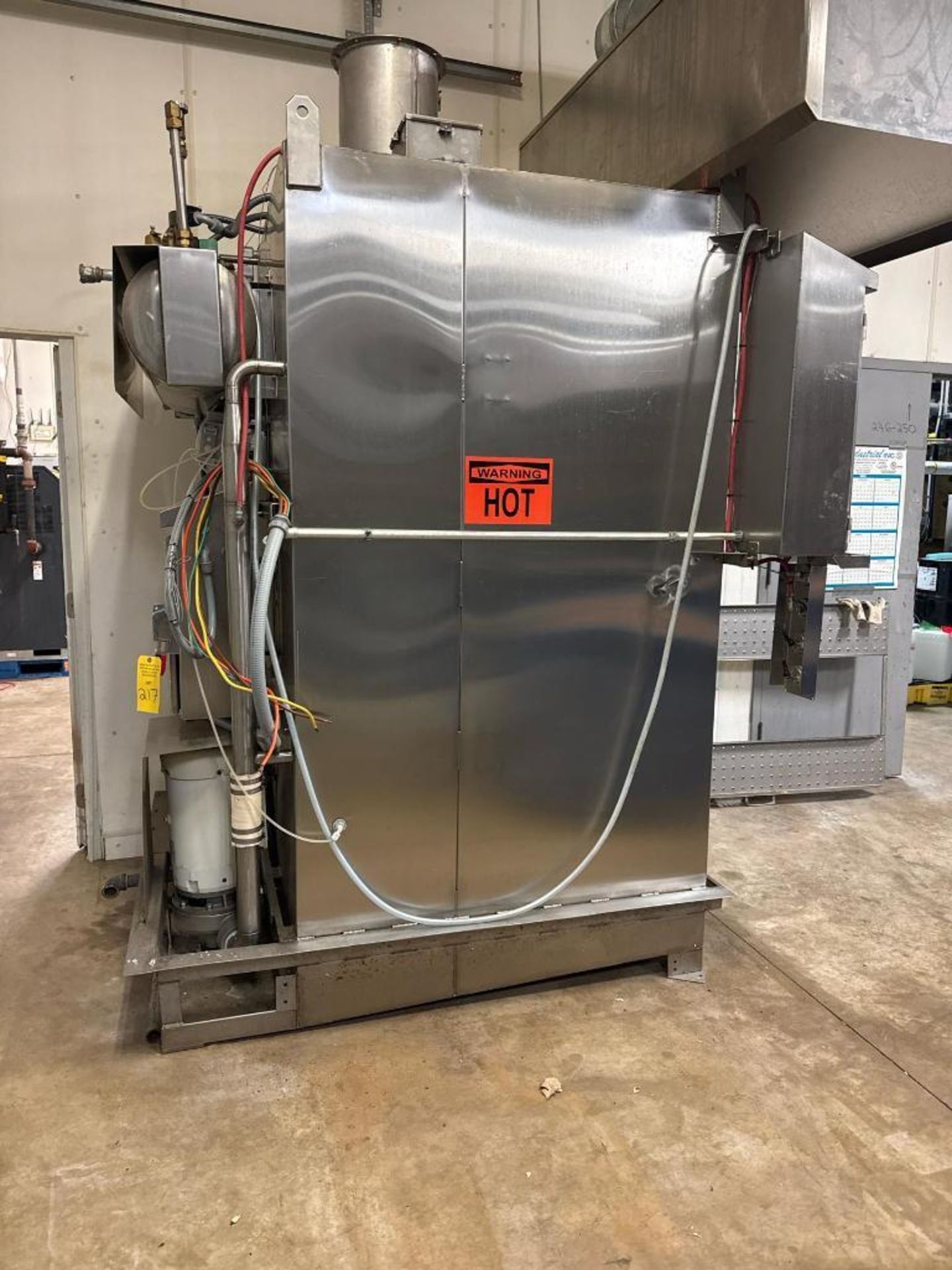 Douglas Parts Washer, Model 1536-B-ELEL, SN 480V/3PH/60HZ. Includes ...