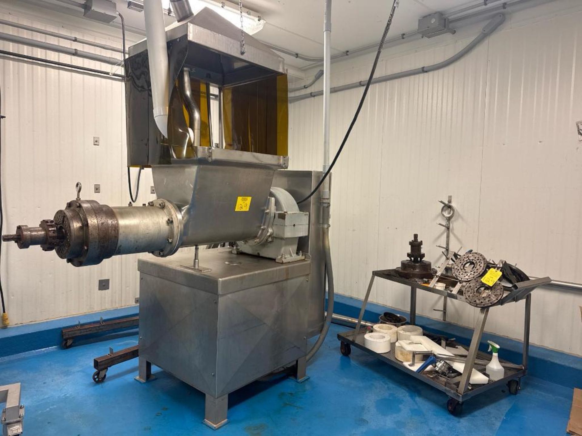 Modified Weiler 1109 grinder into an extruder. 1992-5HA gearbox ...