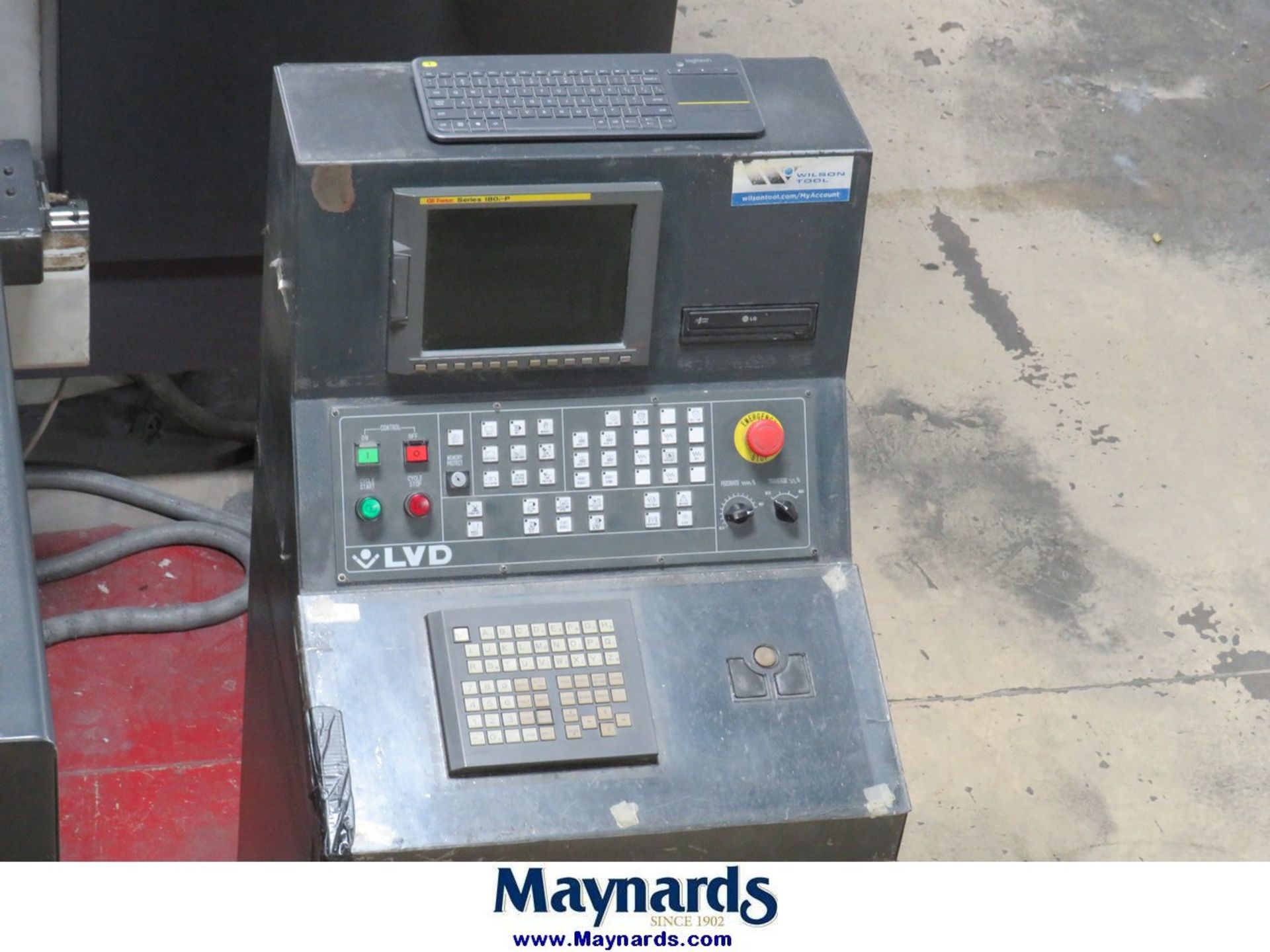 LVD Strippit V30-1225 30 Ton 48 Station Turret Punching Press , S/N ...