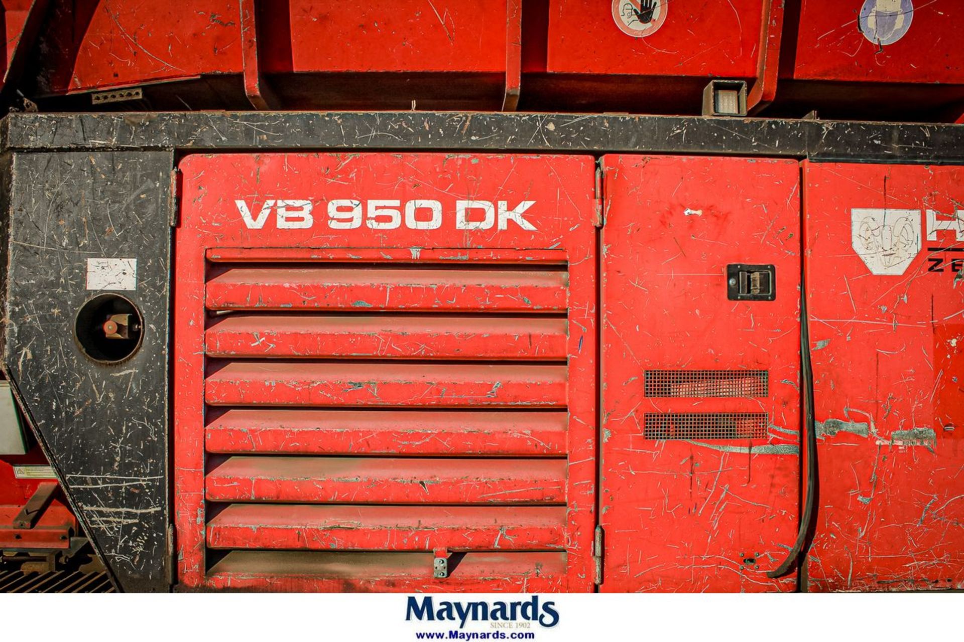 2016 HAMMEL VB 950 DK BIG RED PRIMARY SHREDDER TRACK MOUNTED, (17) NEW ...