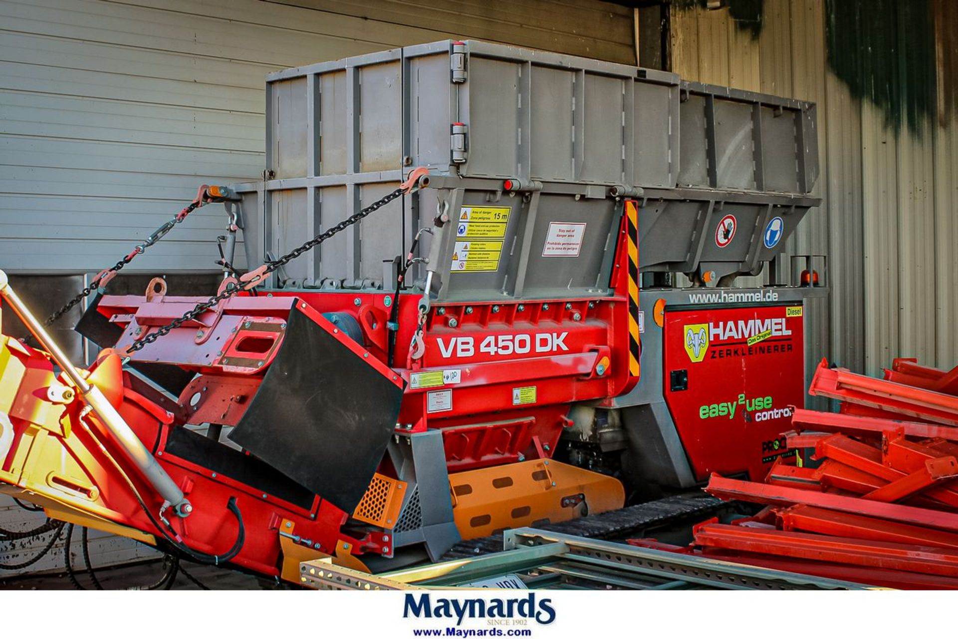 2020 HAMMEL VB 450 DK SHREDDER TRACK MOUNTED, REMOTE, 100 HOURS ...