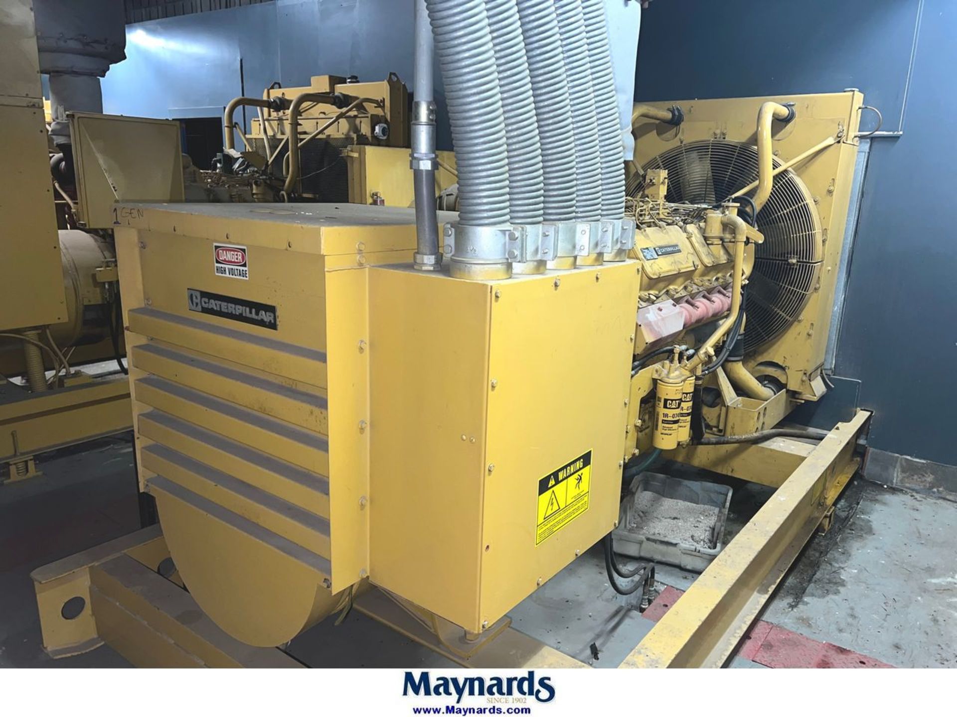 Caterpillar #3412 Standby Diesel Generator Generator Set #3412, Rating ...