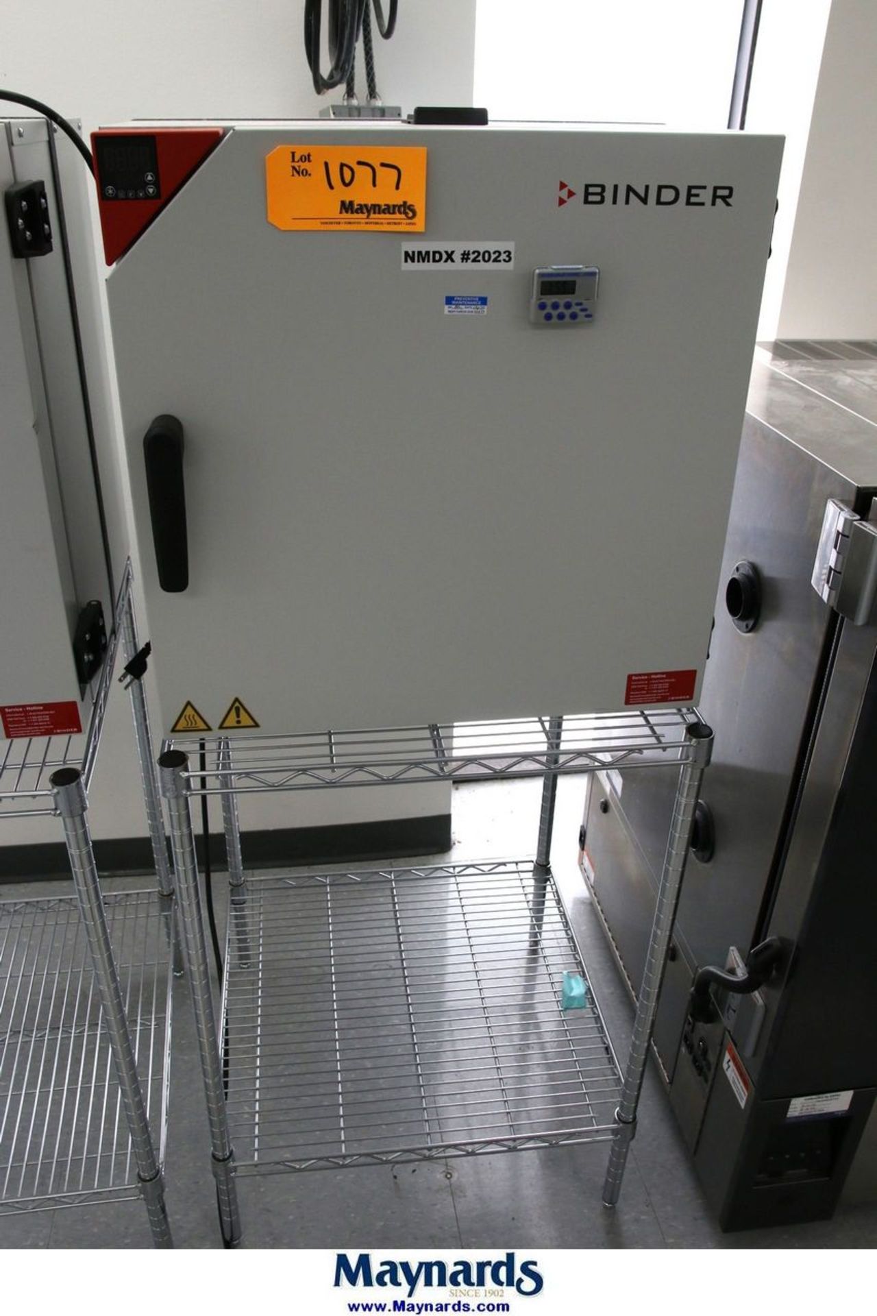 Binder Model ED-S 056 Drying Oven 120 Volts, 9.6 Amps, 60HZ, 482 ...