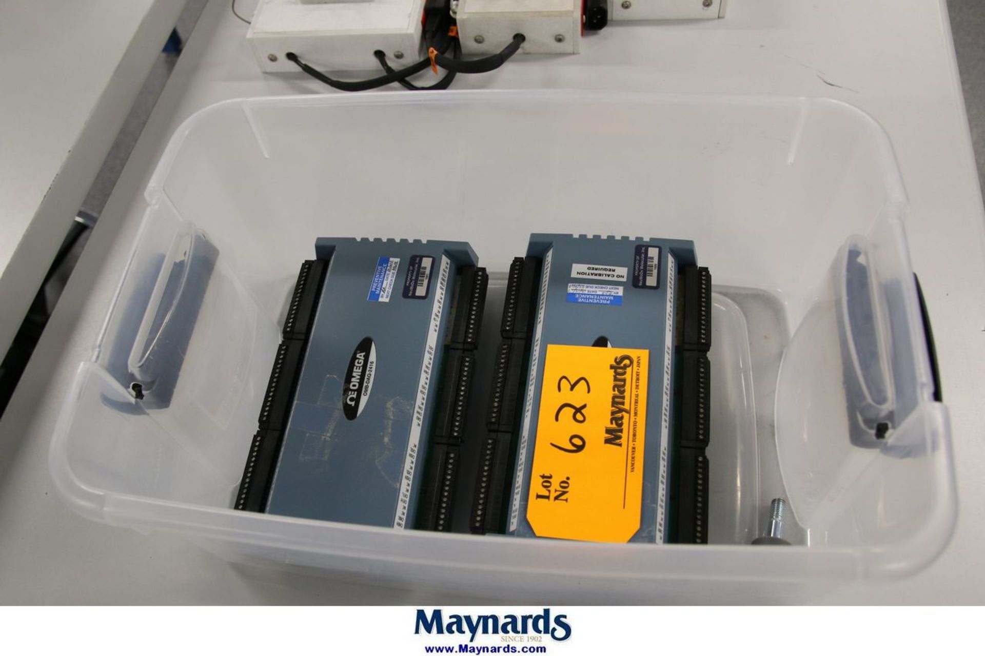 Lot of (2) Omega OMB-DAQ-2416 Data Acquisition Modules [Loc: 1220 ...