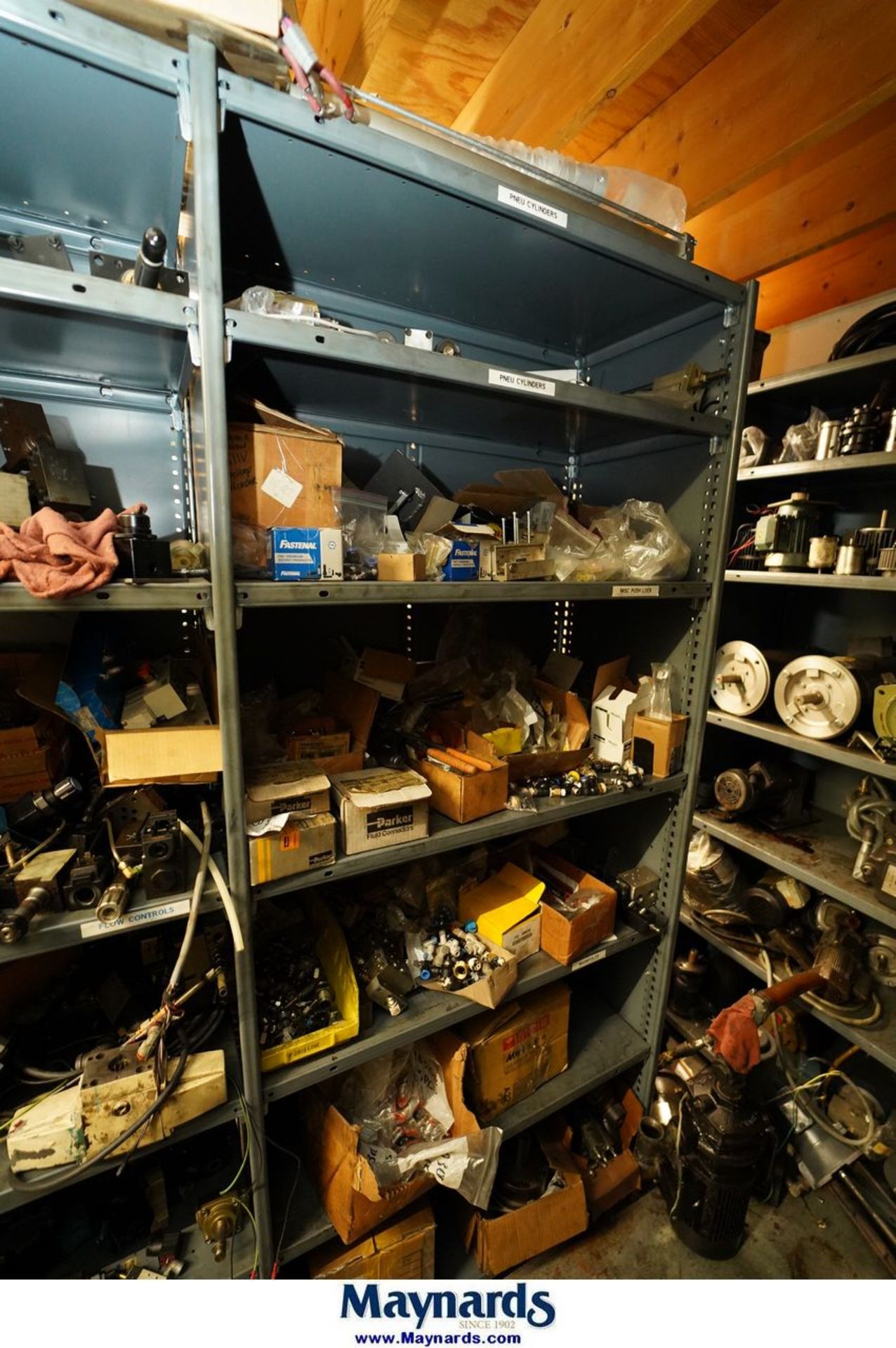 Contents of Spare Parts Room Everything But Lotted Items
