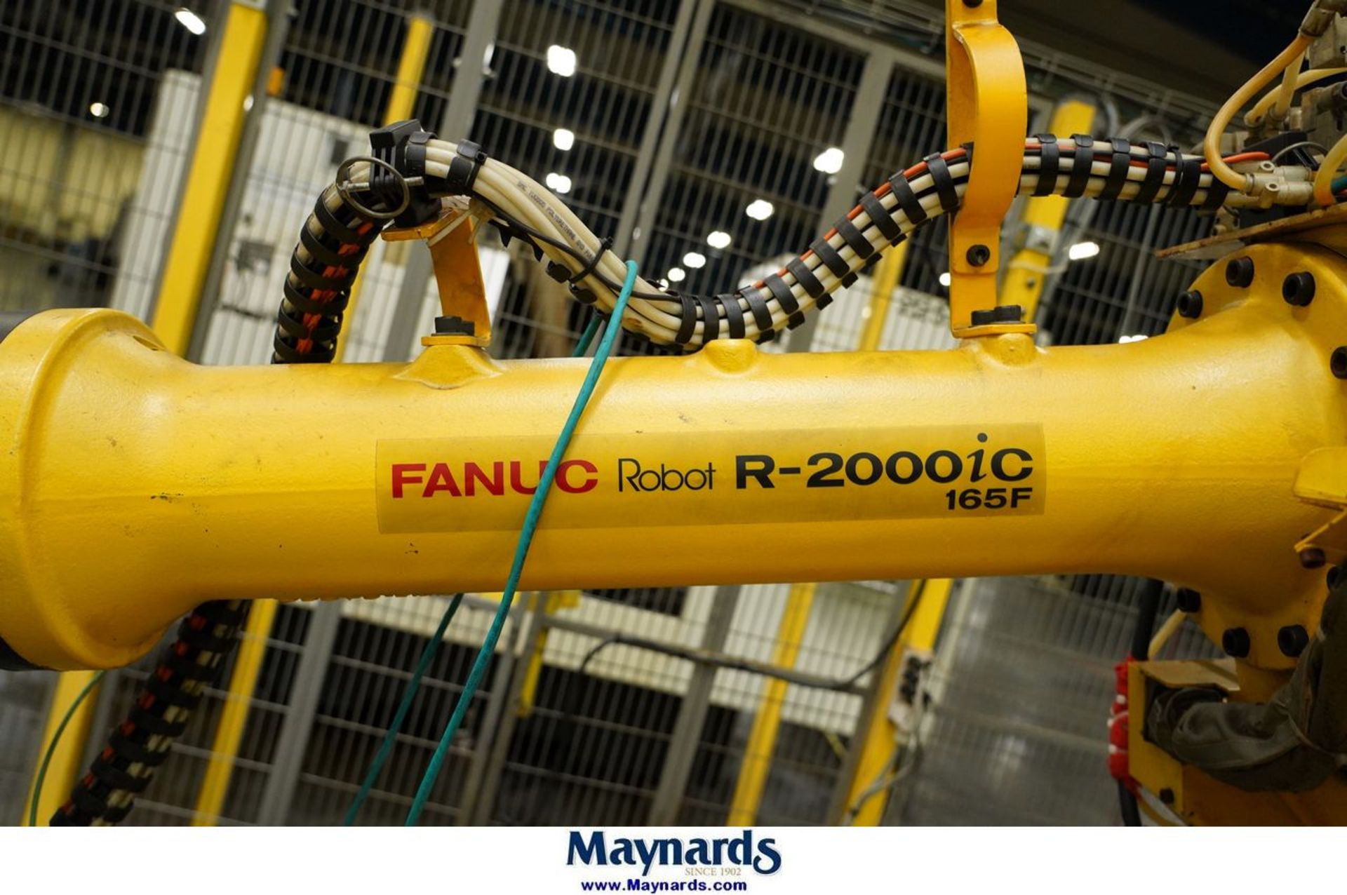 (1) 2019 Fanuc R-2000iC 165F Robot, Controller and Conveyor System Cell ...