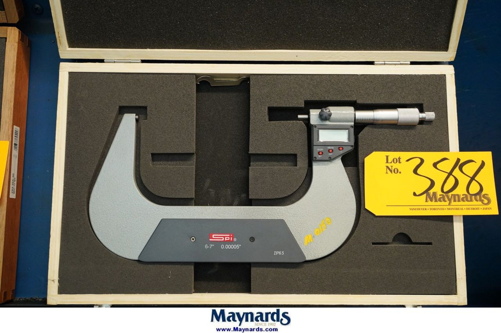 SPI 6-7'' IP65 Digital Micrometer With Case
