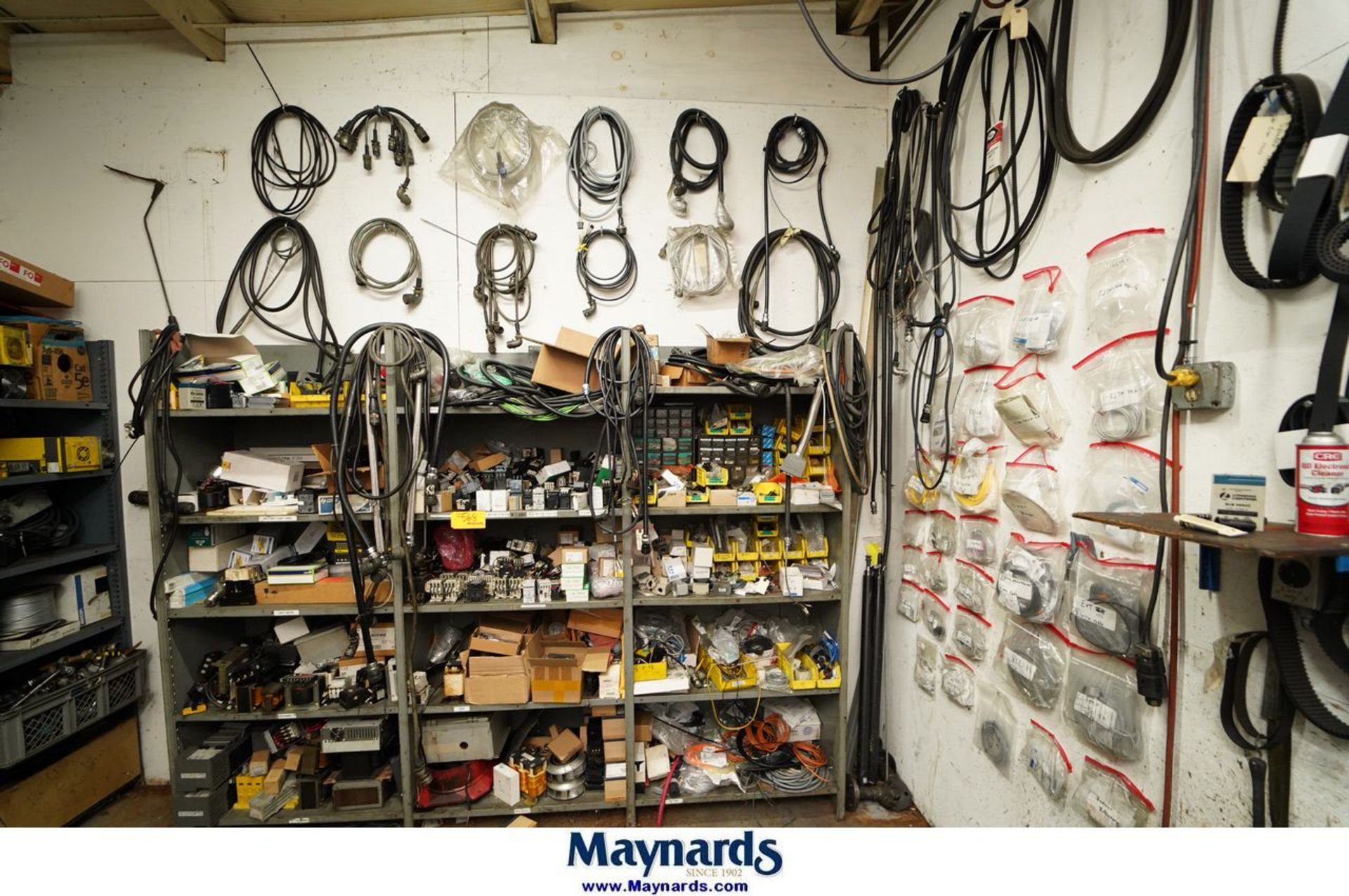Contents of Spare Parts Room Everything But Lotted Items