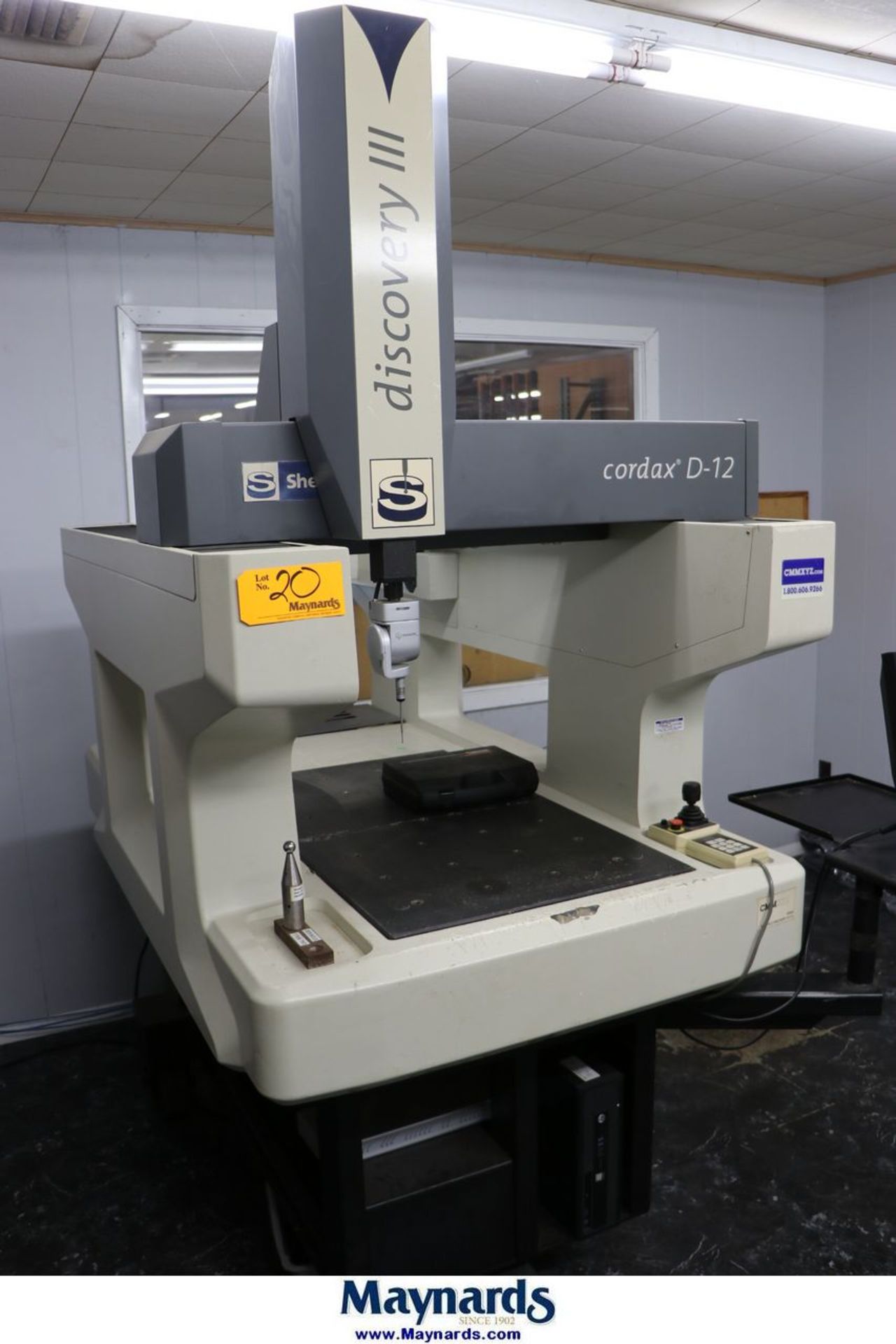 2010 Sheffield Discovery III Cordax (D-12) CMM ; to Include: Hexagon HH ...