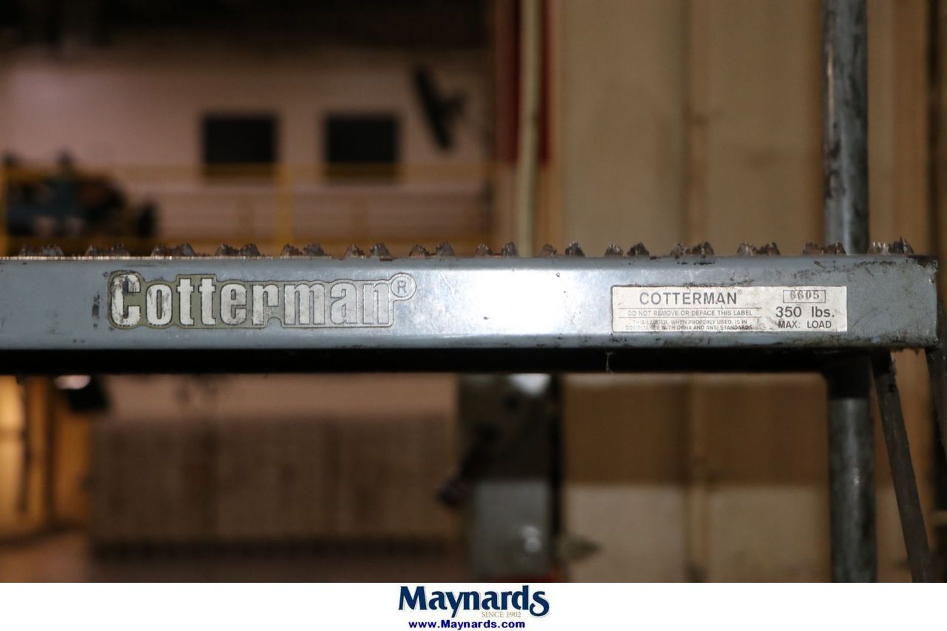 (2) Cotterman Multi-Step Rolling Ladders