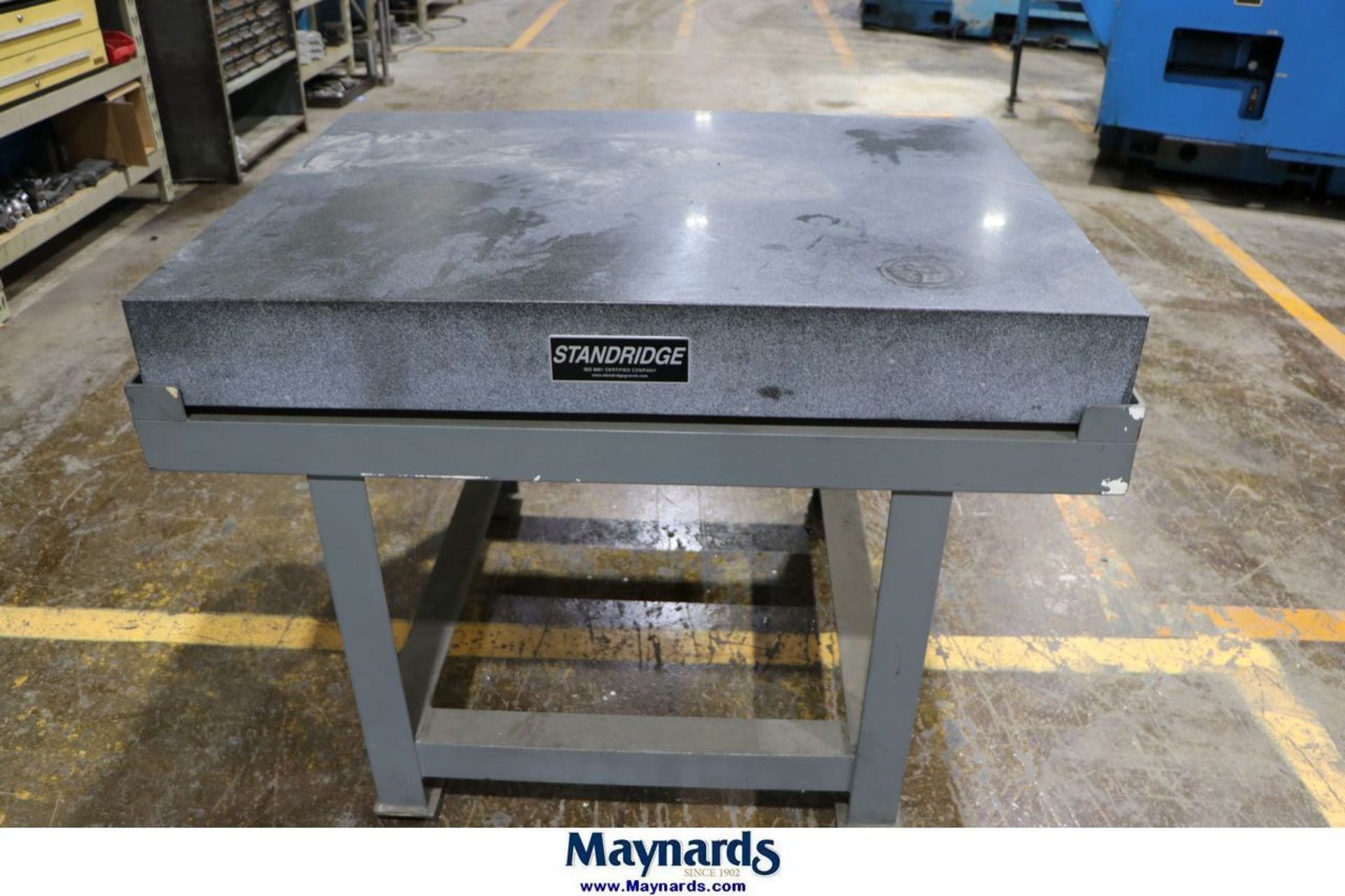 Standridge Granite Surface Plate With Stand 48" X 36" {Removal Cost: $50}