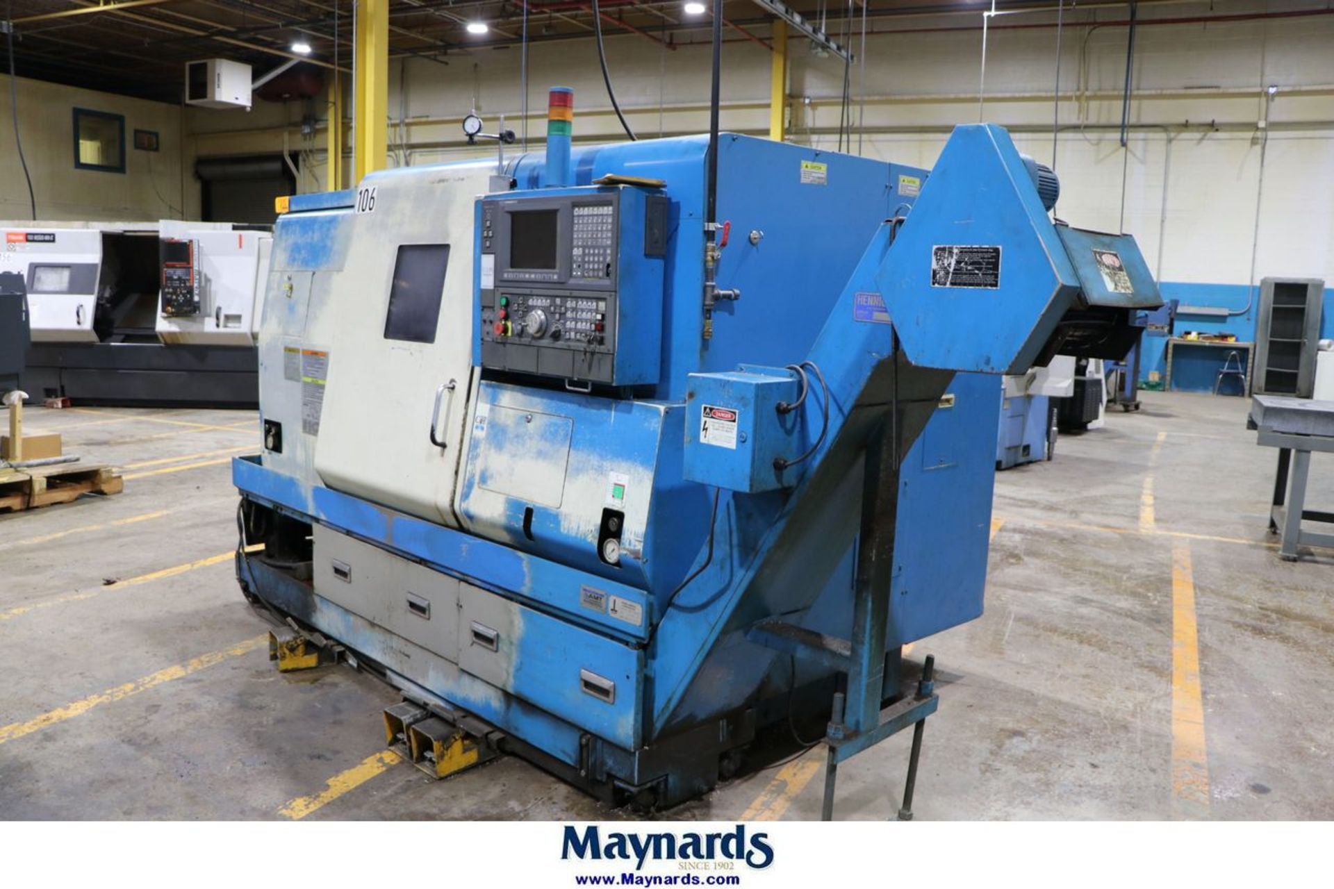 Okuma Captain -L470 Cnc Lathe With Tail Stock, 12 Station Turret ...