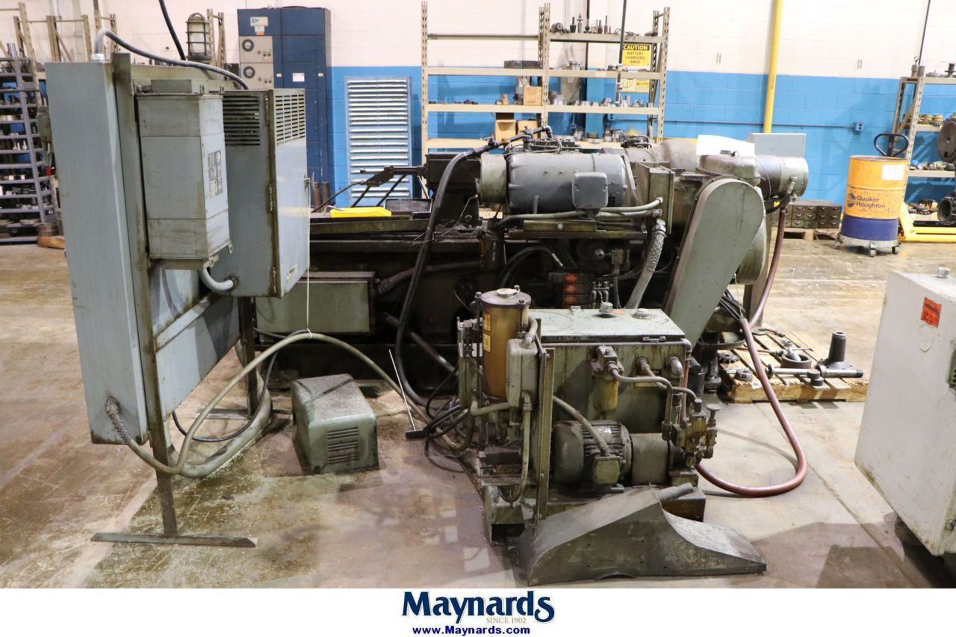 Lees Bradner Model Hta 12"X72" Heavy Duty Automatic Thread Mill Maximum ...