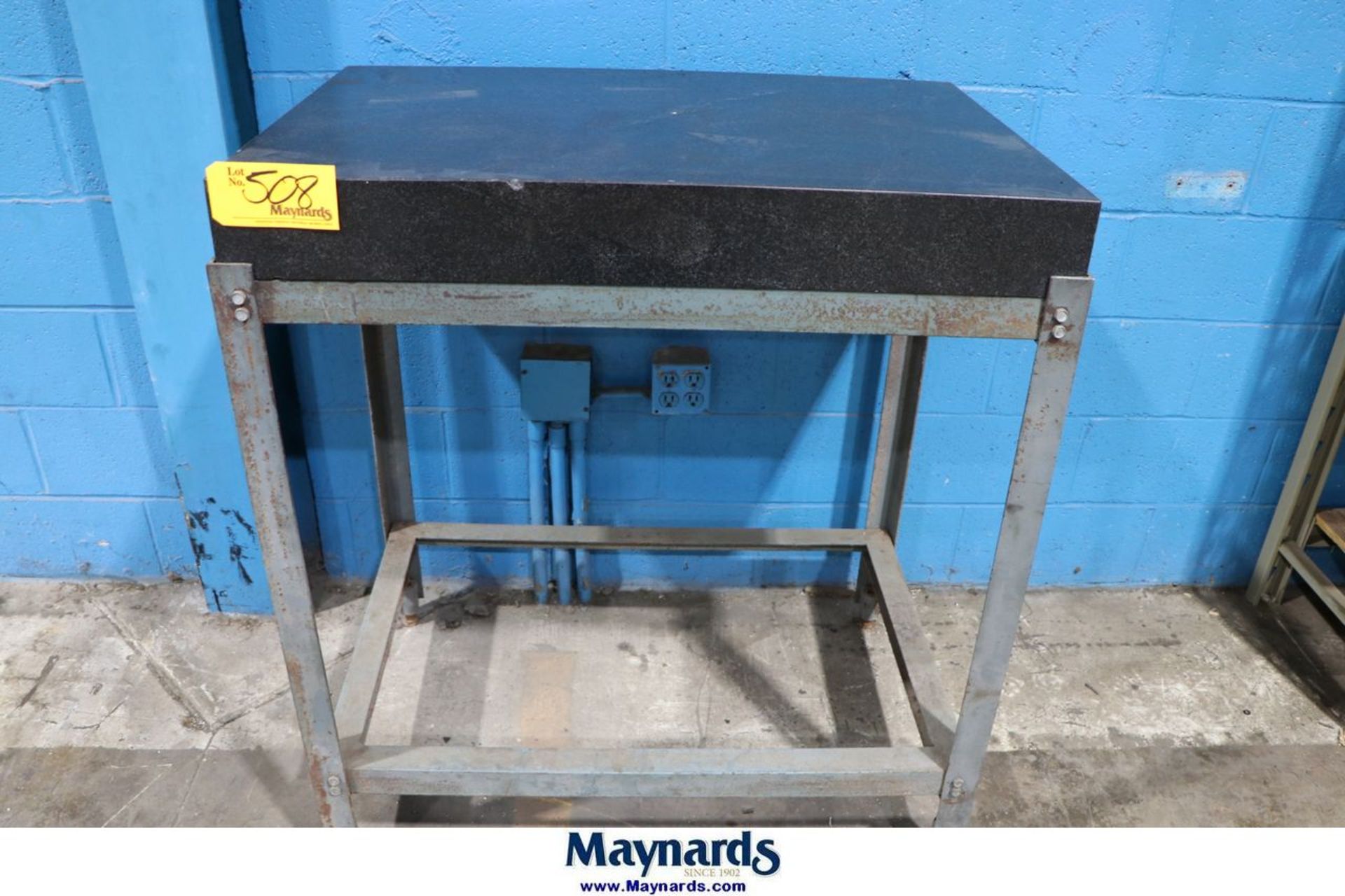 Granite Surface Plate With Stand 18" X 24" {Removal Cost: $50}
