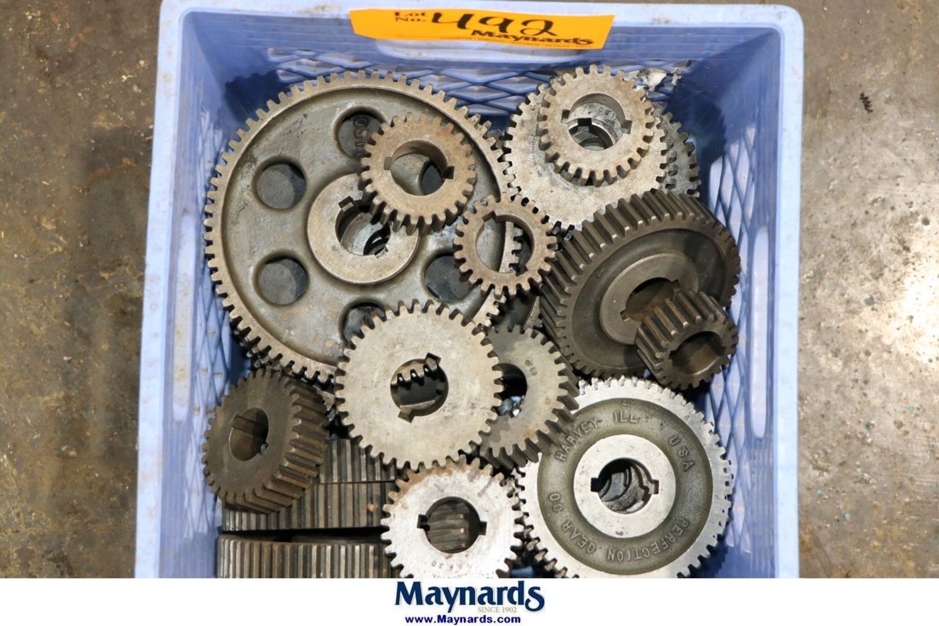 { Group of lots: 492, 493 } Lot Of Pfauter Change Gears {Removal Cost ...
