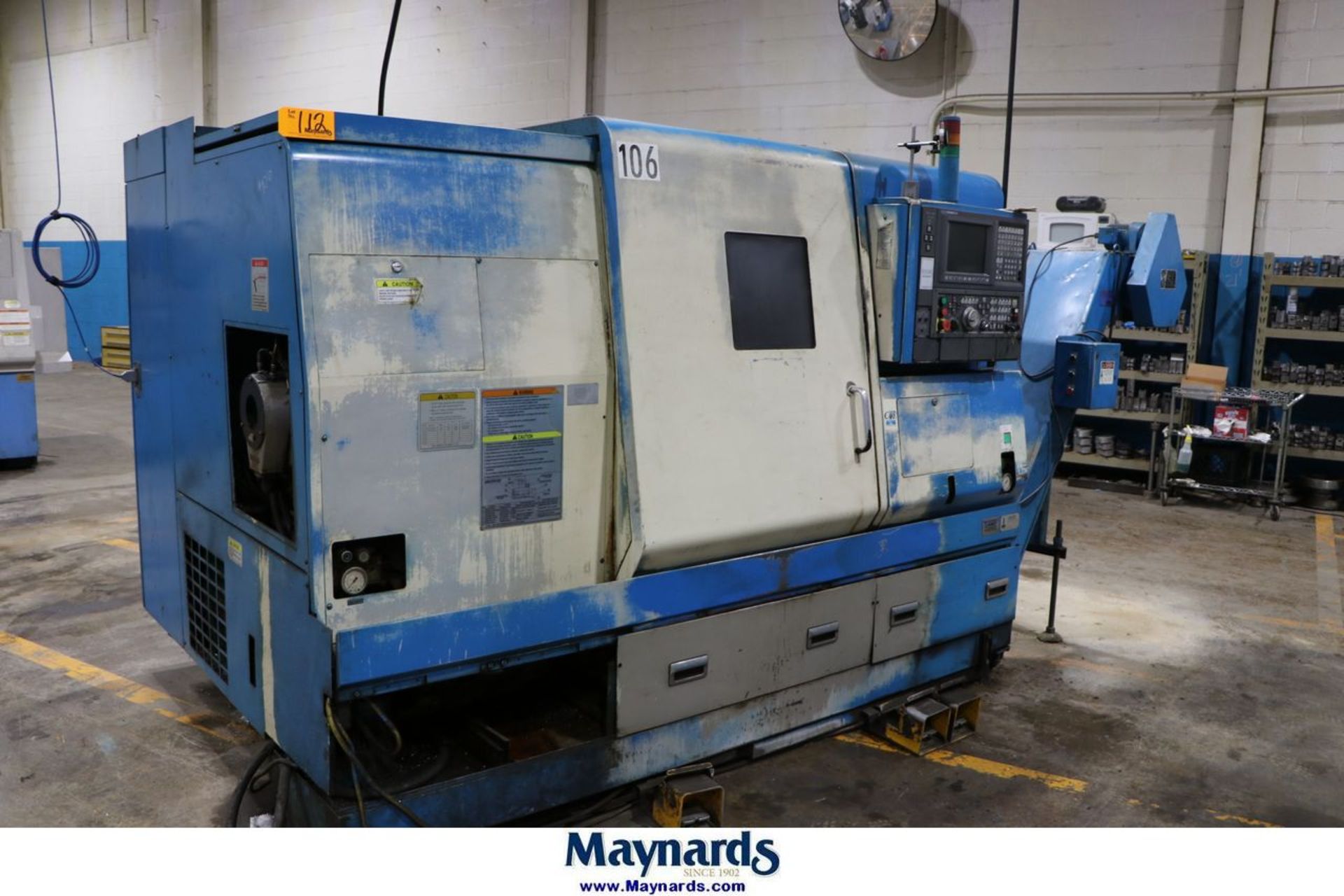Okuma Captain -L470 Cnc Lathe With Tail Stock, 12 Station Turret ...