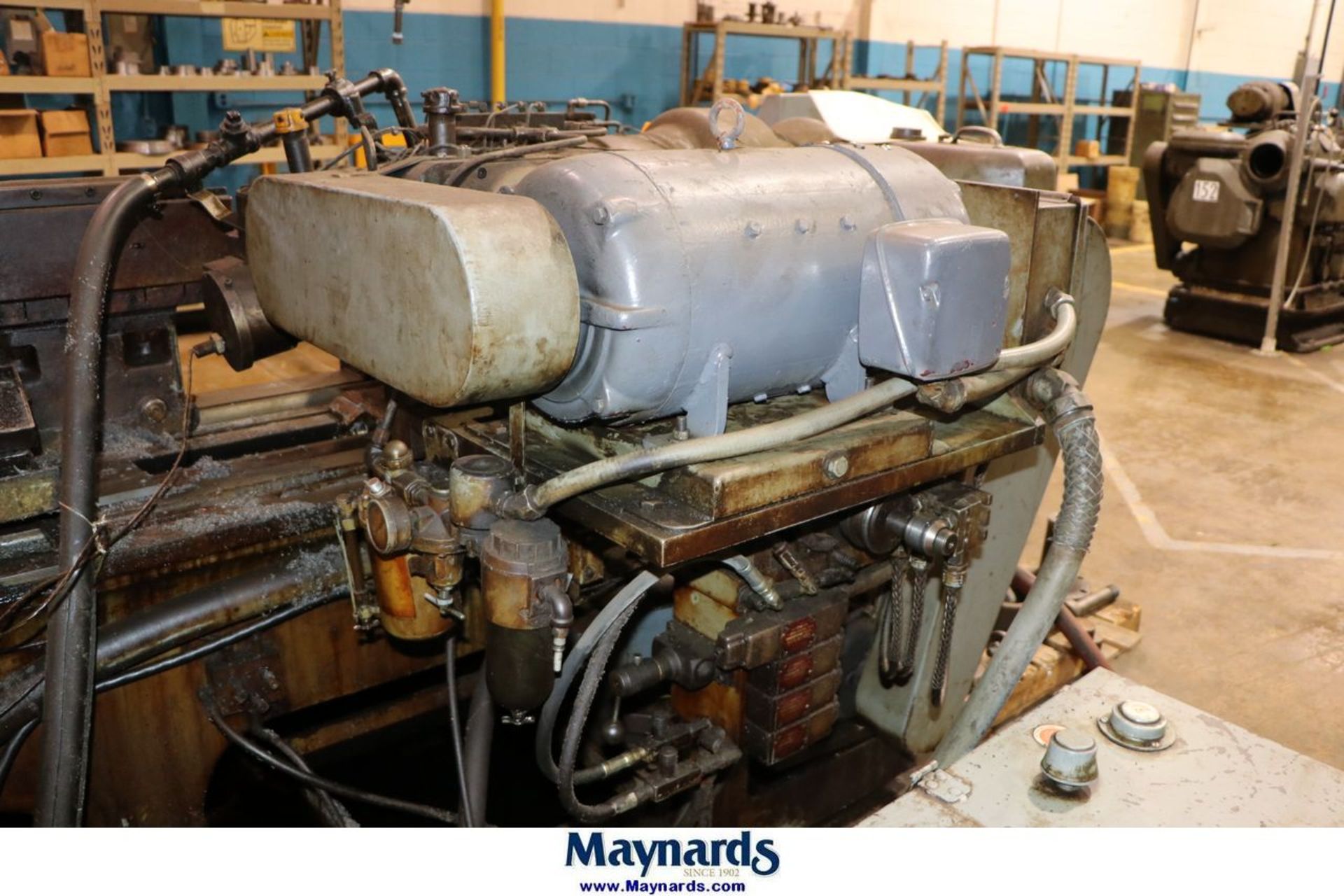 Lees Bradner Model Hta 12"X72" Heavy Duty Automatic Thread Mill Maximum ...