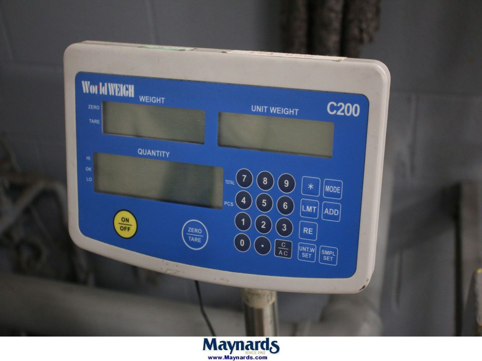 { Choice of lots: 418, 419, 420, 421 } World Weigh Model C200 Digital ...