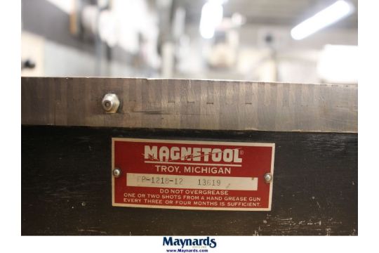{ Group of lots: 1232, 1233, 1234 } Magnetool 12" x 18" Magnetic Chuck ...